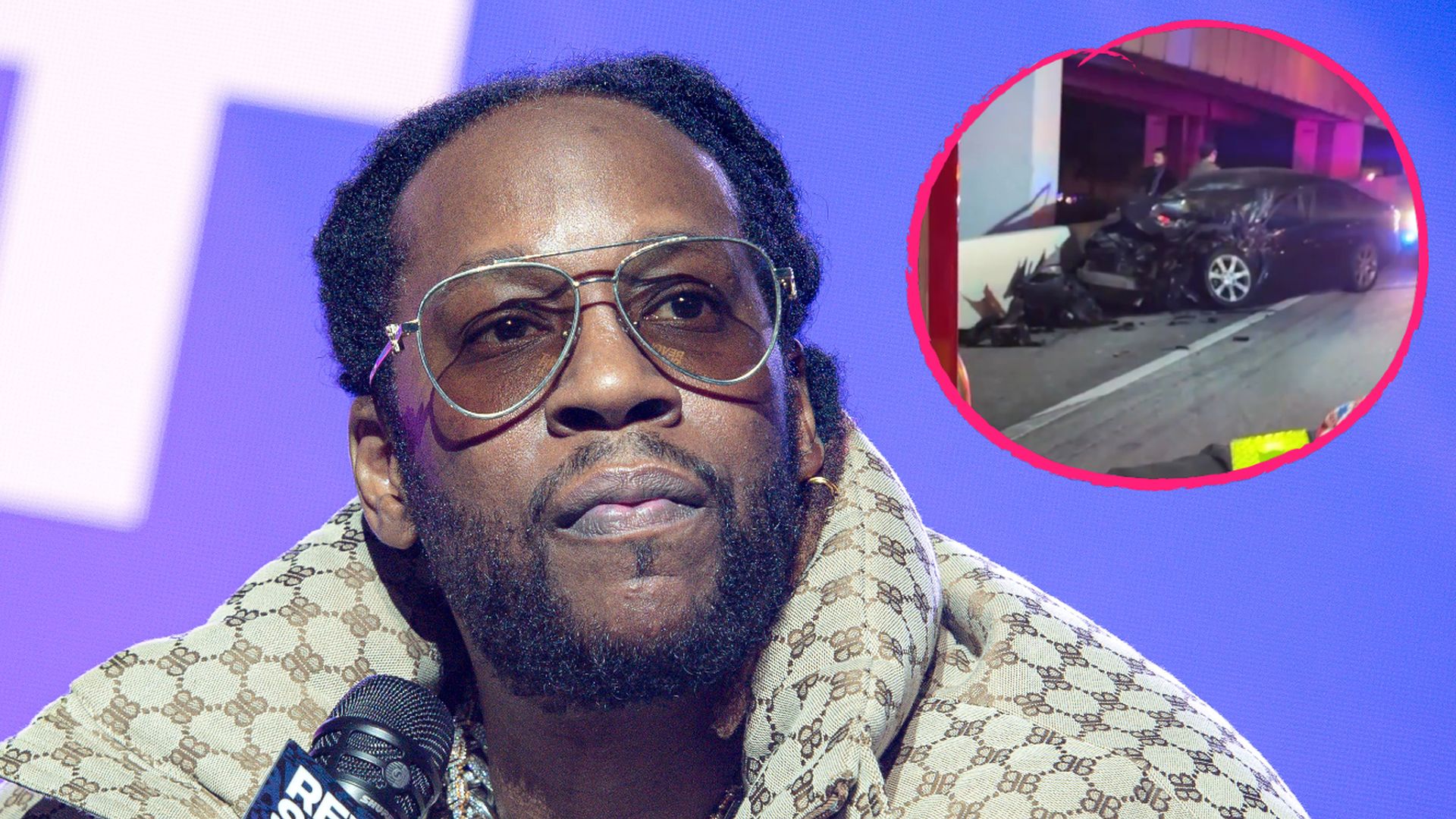 Rapper 2 Chainz nach Autounfall ins Krankenhaus gebracht!
