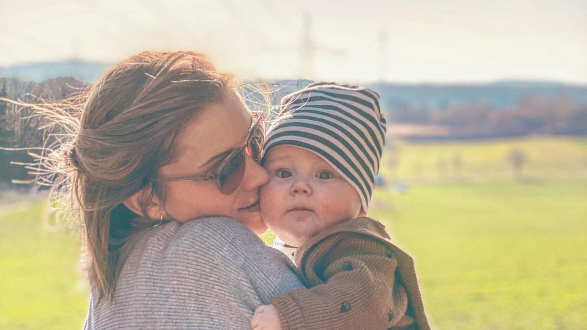 Sohn Sepp schon eins: Anna-Maria Zimmermann platzt vor Stolz