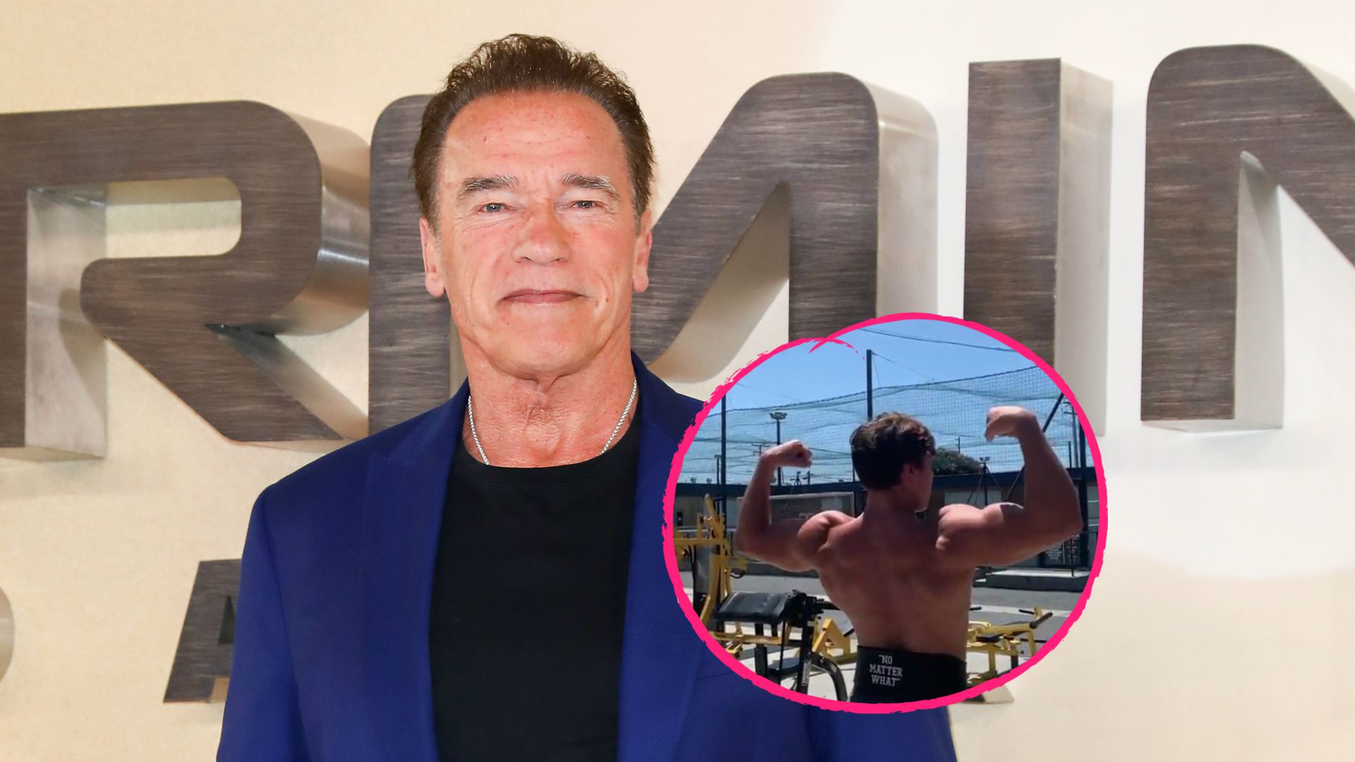 Heiß! Arnie Schwarzenegger bekommt Mucki-Konkurrenz von Sohn