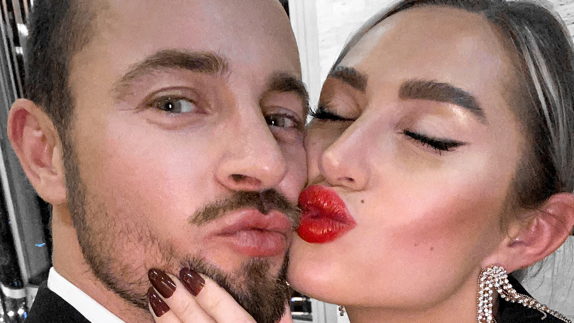 Transgender-Model Benjamin Melzer und Sissi Hofbauer verlobt