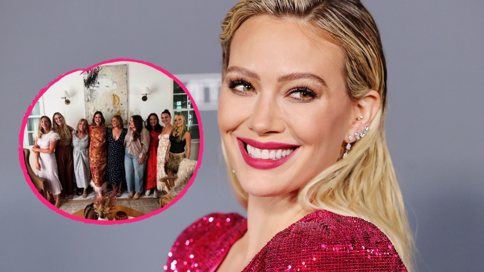Hilary Duffs Mann fügt sie in verpasstes Babyparty-Foto ein