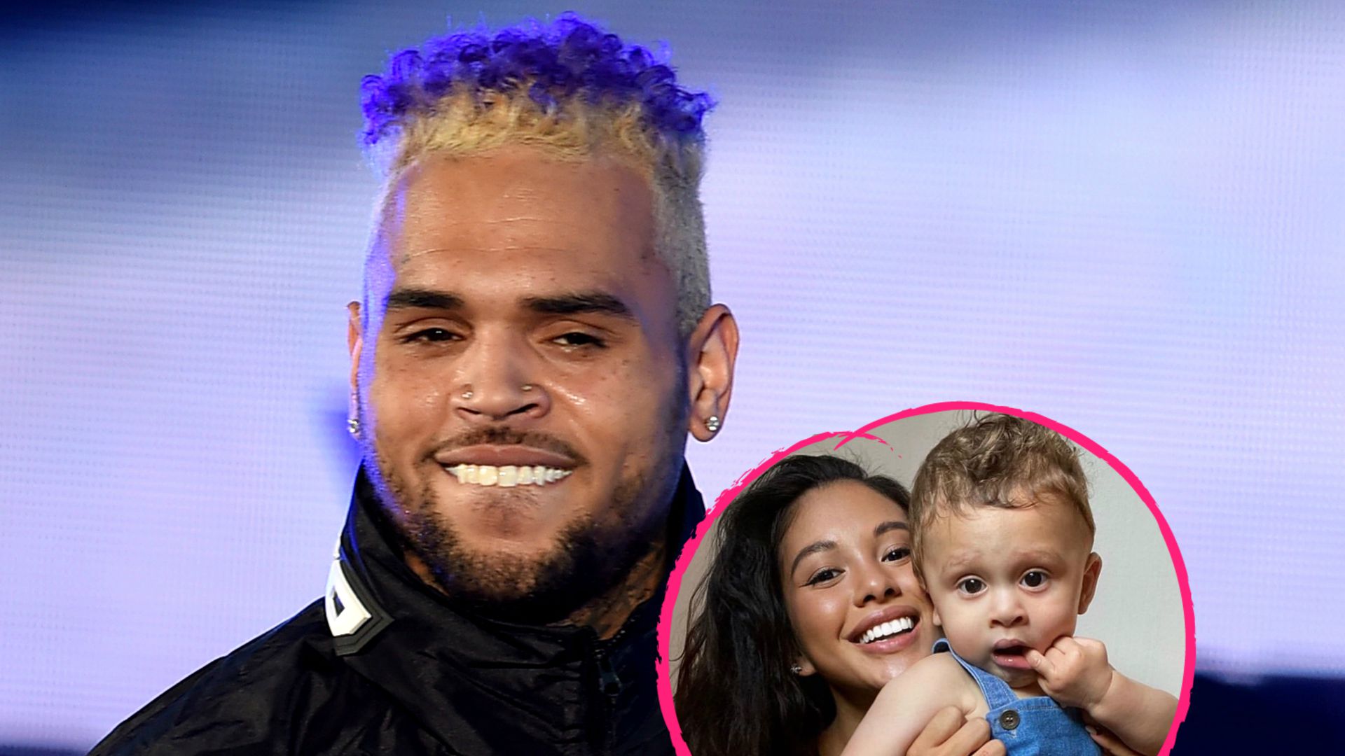 So süß strahlen Chris Browns Baby Aeko und Mama Ammika
