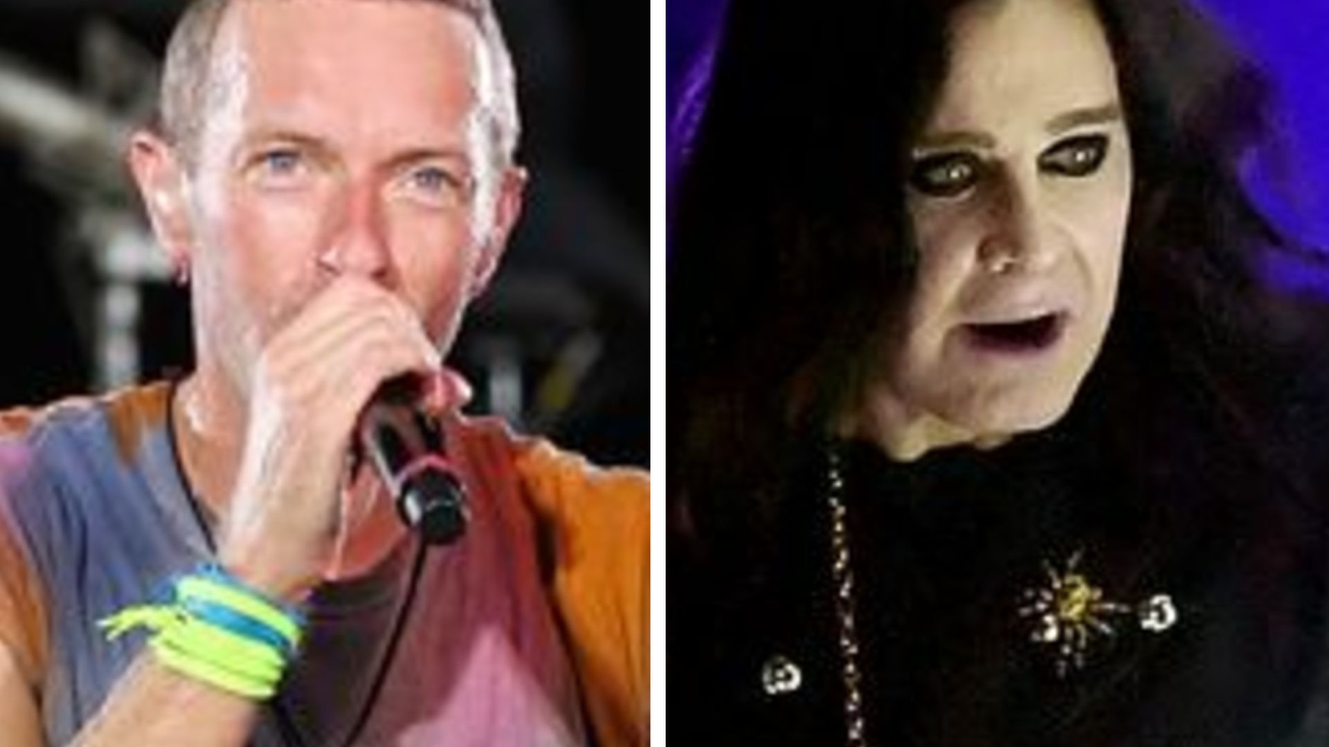 Coldplay singt für Ozzy Osbourne bei Konzert in Nashville