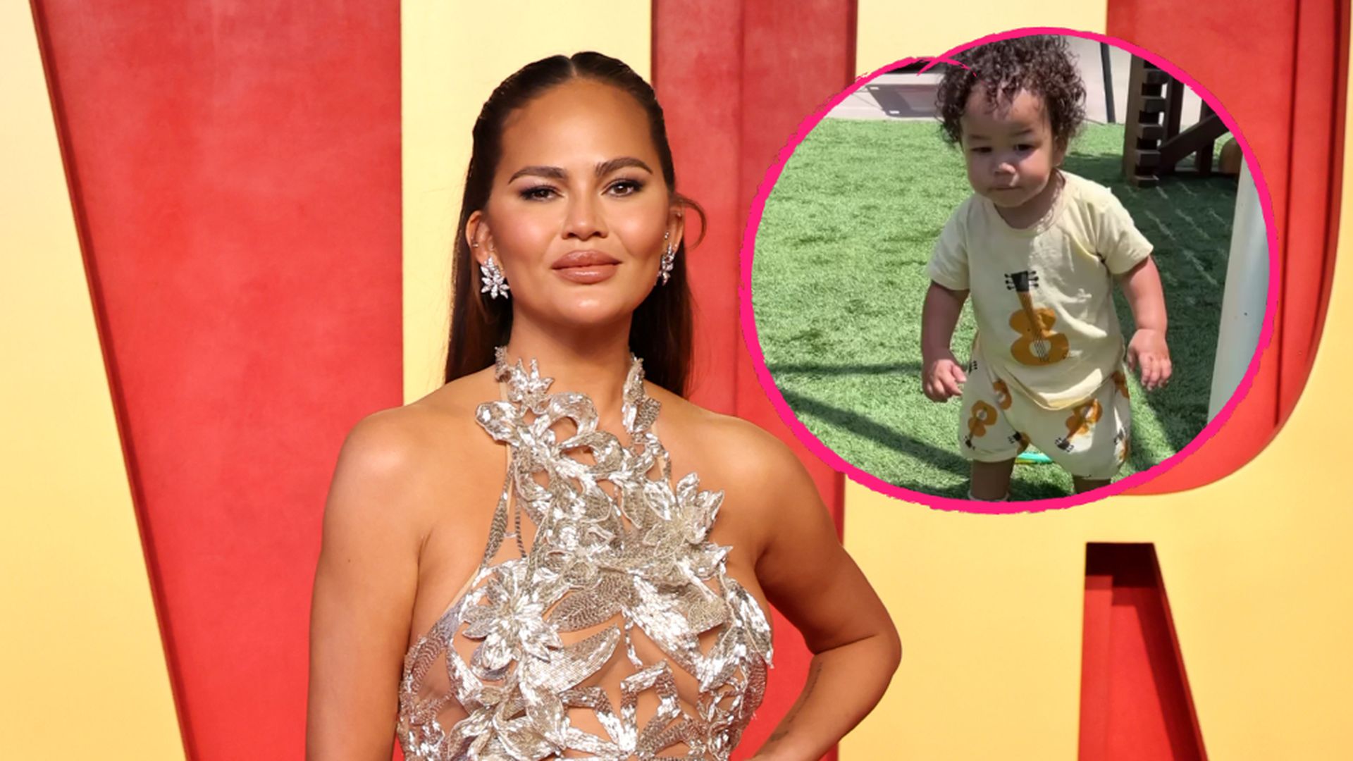 "Hier kommt er": Chrissy Teigens Sohn Wren lernt Laufen!