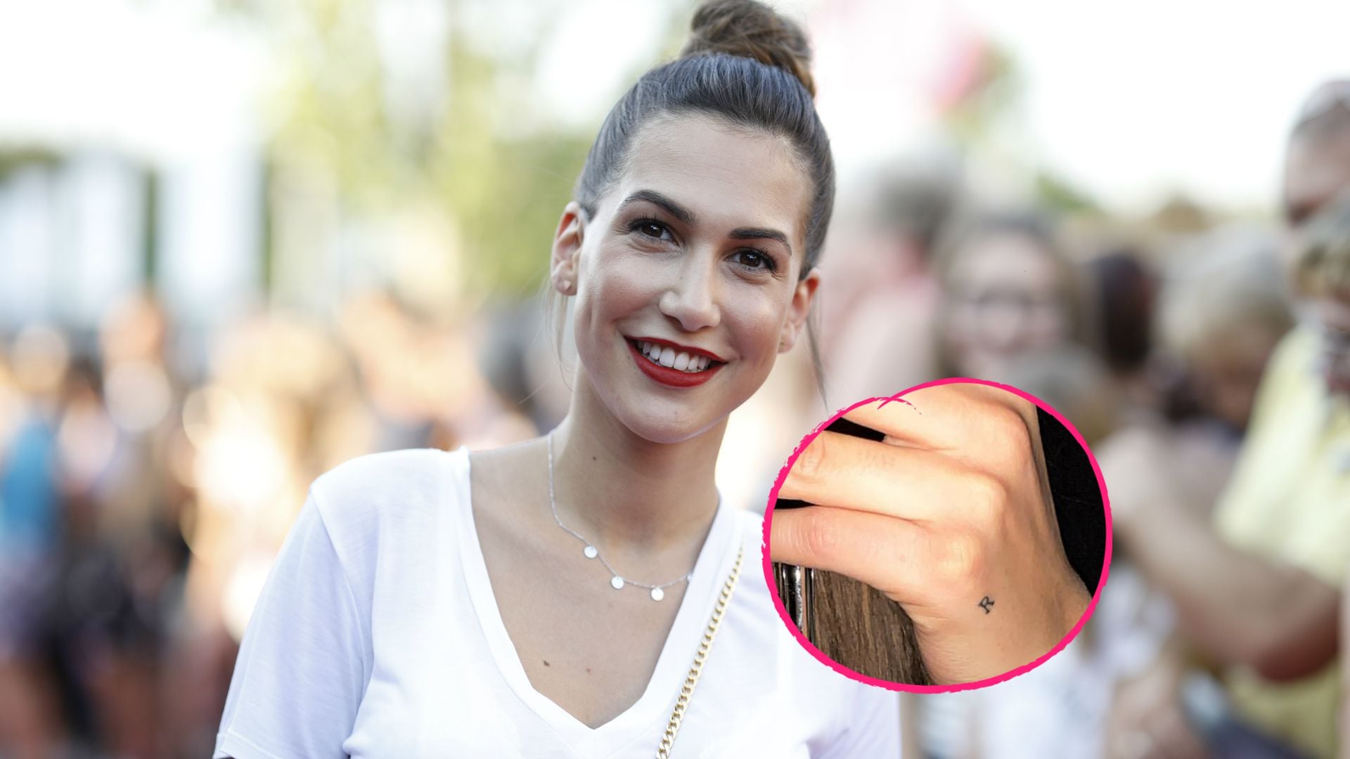 R-Motiv: Hat Clea-Lacy etwa ein Liebes-Tattoo für Riccardo?