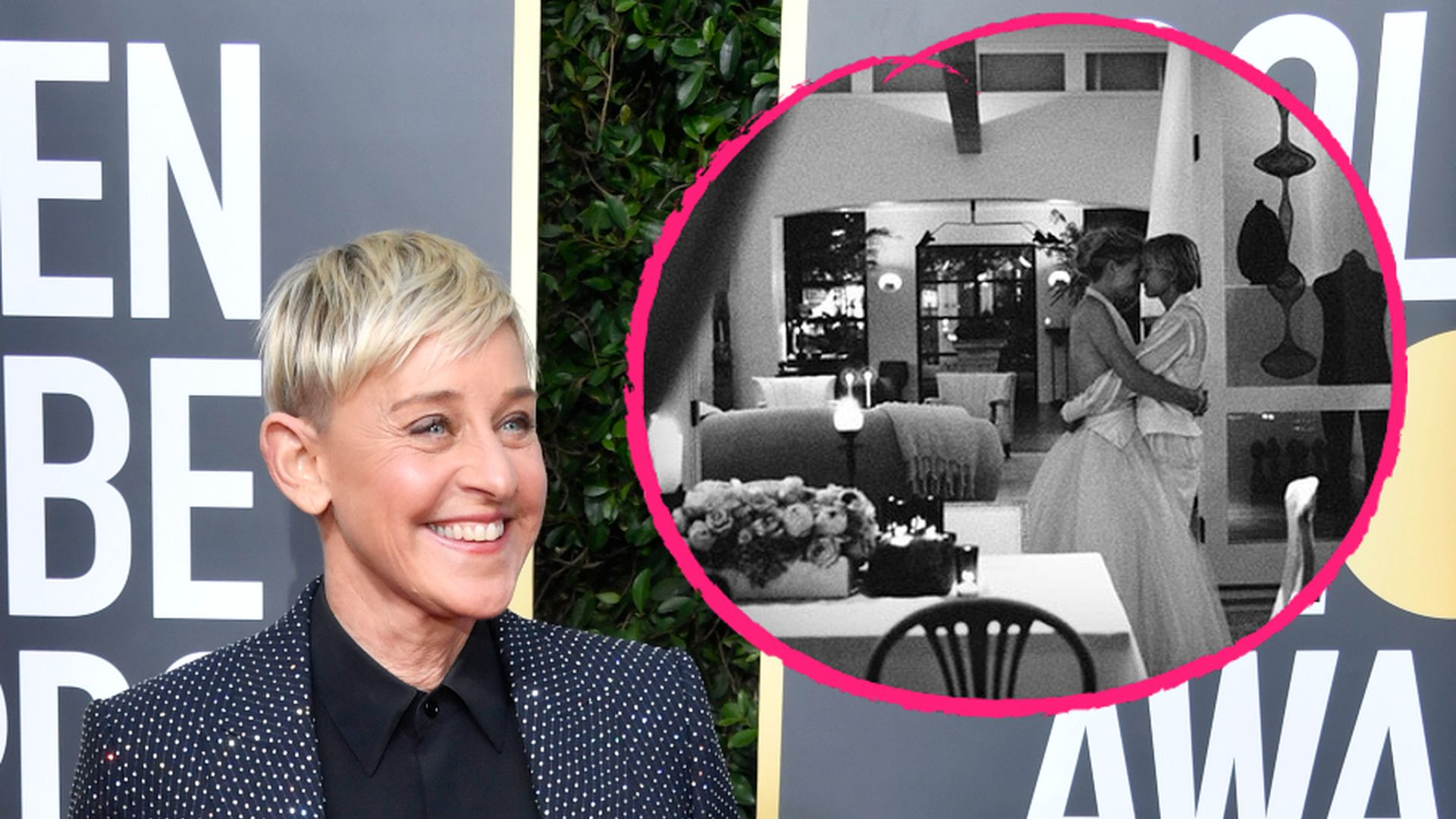 Besonderer Anlass: Ellen DeGeneres teilt Hochzeits-Throwback