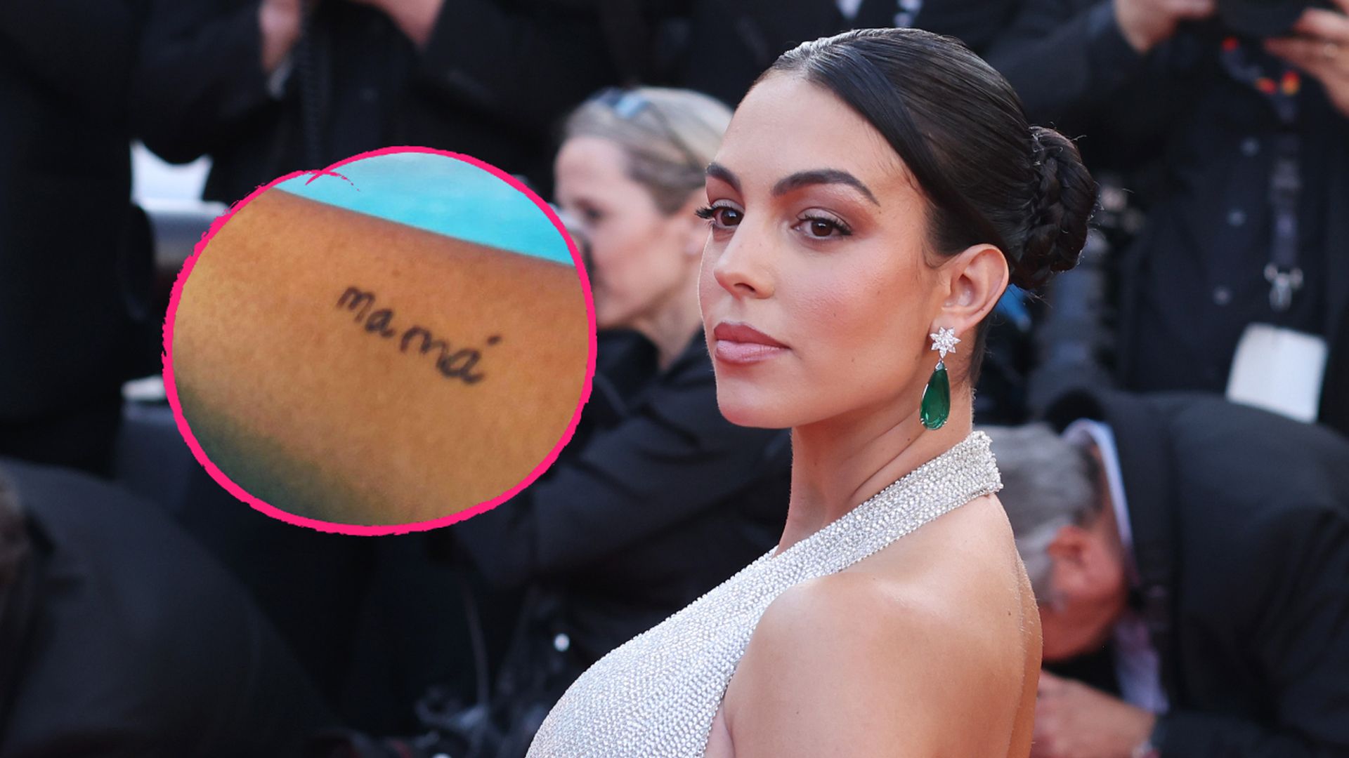 Süßer Schriftzug: Hat Georgina Rodriguez ein neues Tattoo?