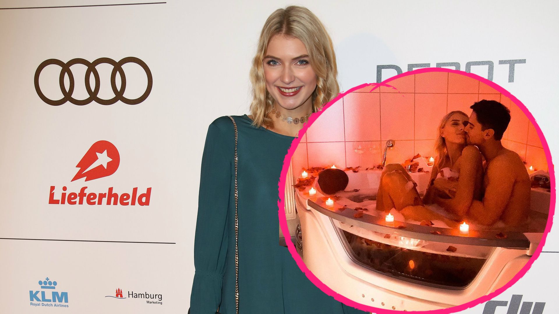 Jolina freut sich riesig über Dominiks Wohnungs-Antrag