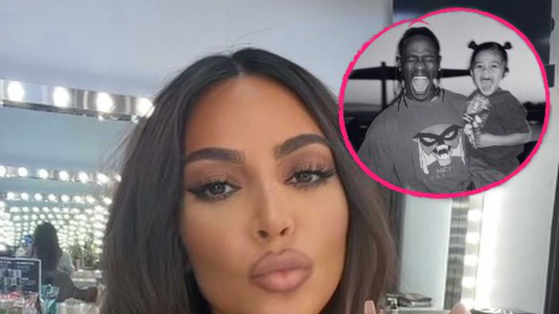 Süße Fotos: So gratuliert Kim Kardashian Rapper Travis Scott