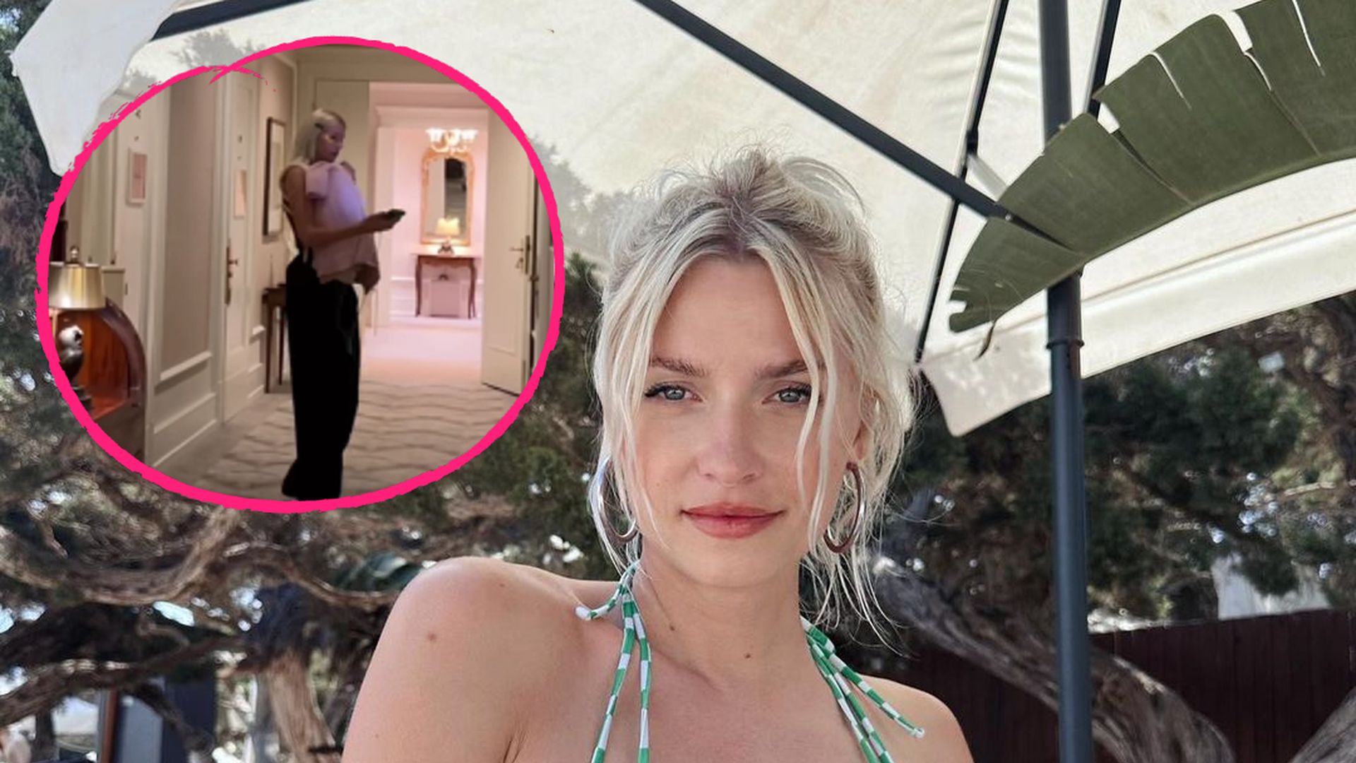 Wie süß! Model Lena Gercke kommt mit Baby Lia zur Arbeit