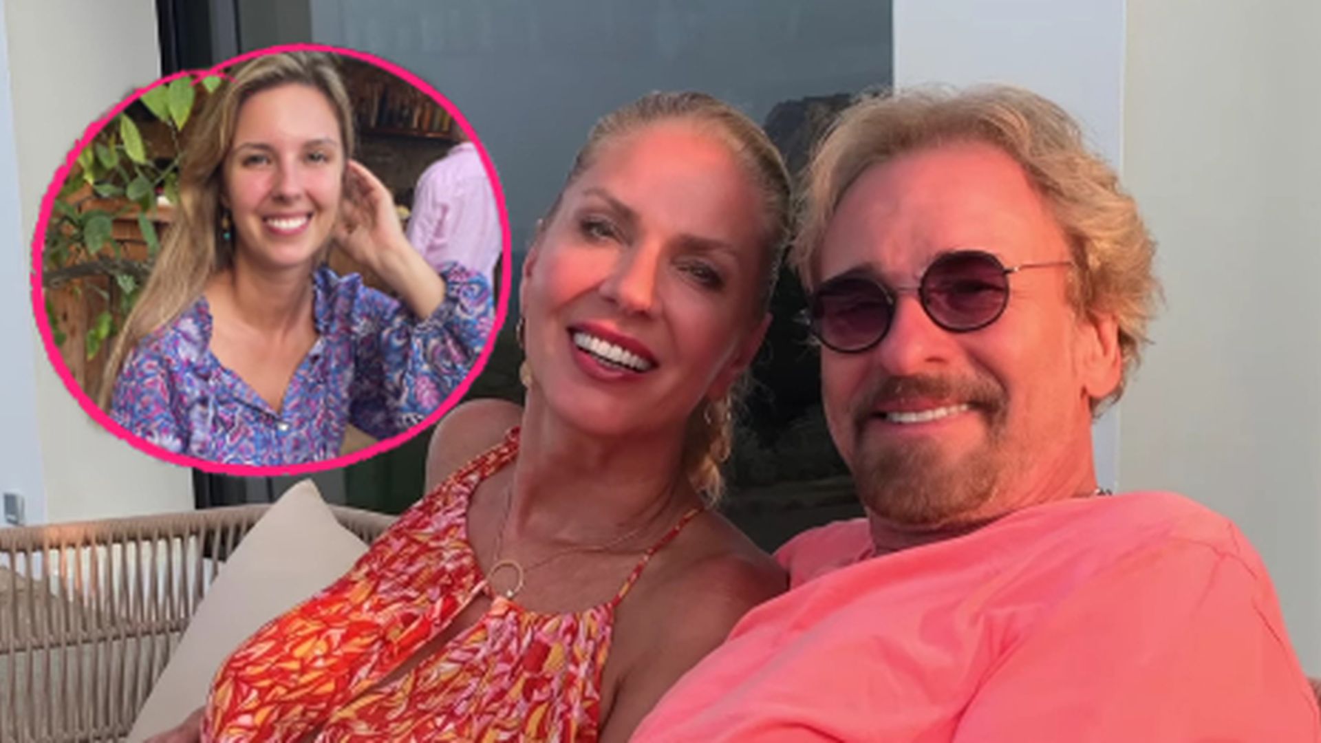 Thomas Gottschalk urlaubt mit Karina und seiner Stieftochter