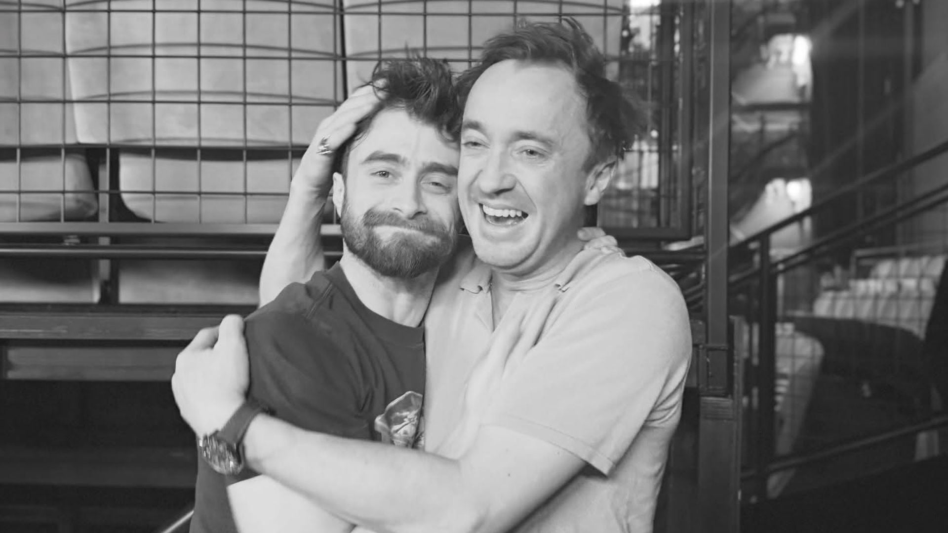 Tom Felton und Daniel Radcliffe feiern süße Broadway-Reunion