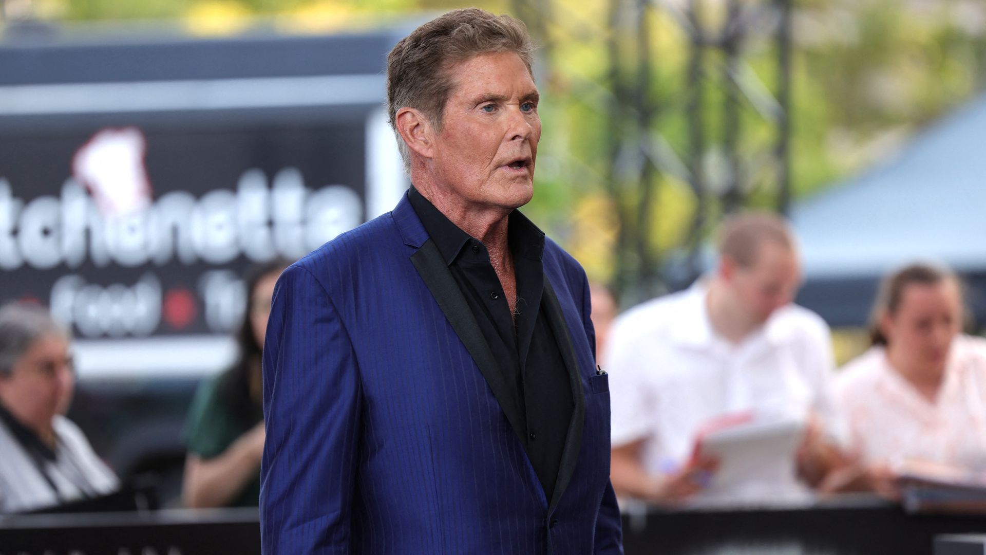 David Hasselhoff wirkt nach Tod seiner Ex niedergeschlagen