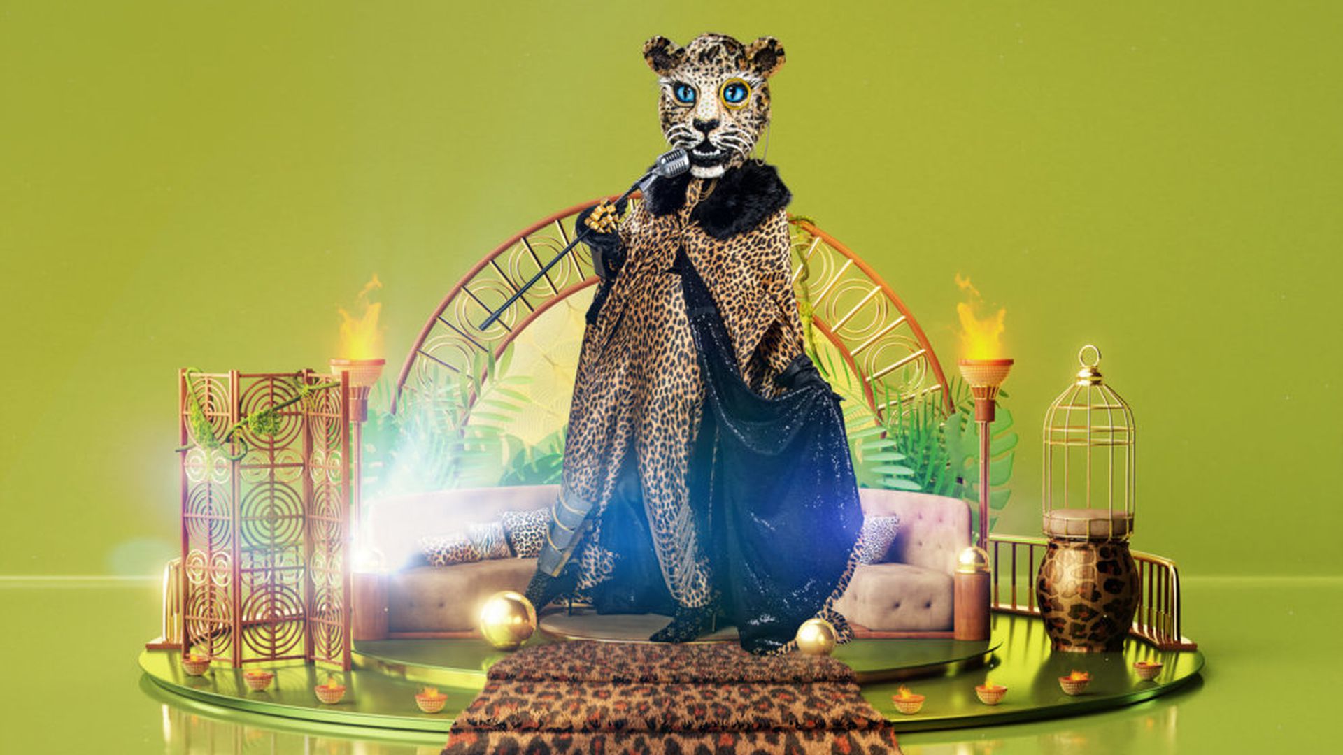 Fans irritiert: Was war mit "The Masked Singer"-Leopard los?