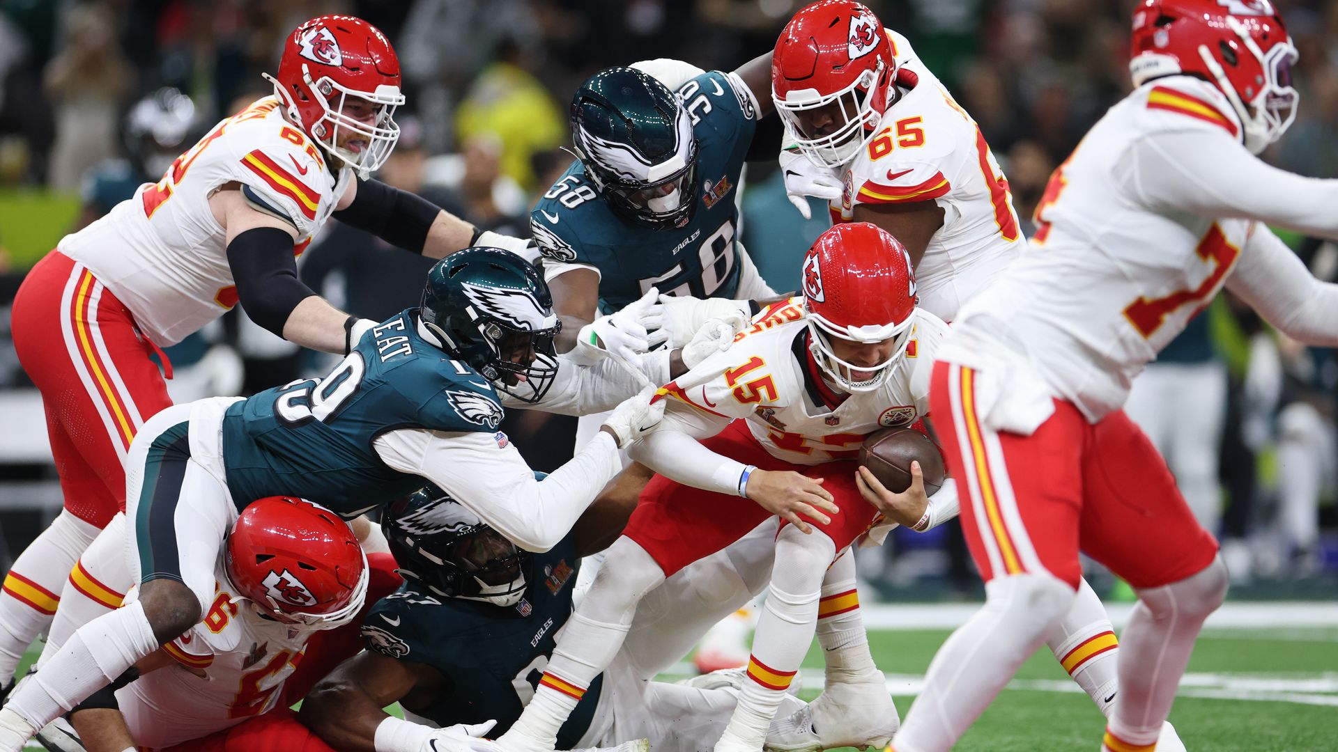 Chiefs vs. Eagles: Das sind die Highlights vom Super Bowl