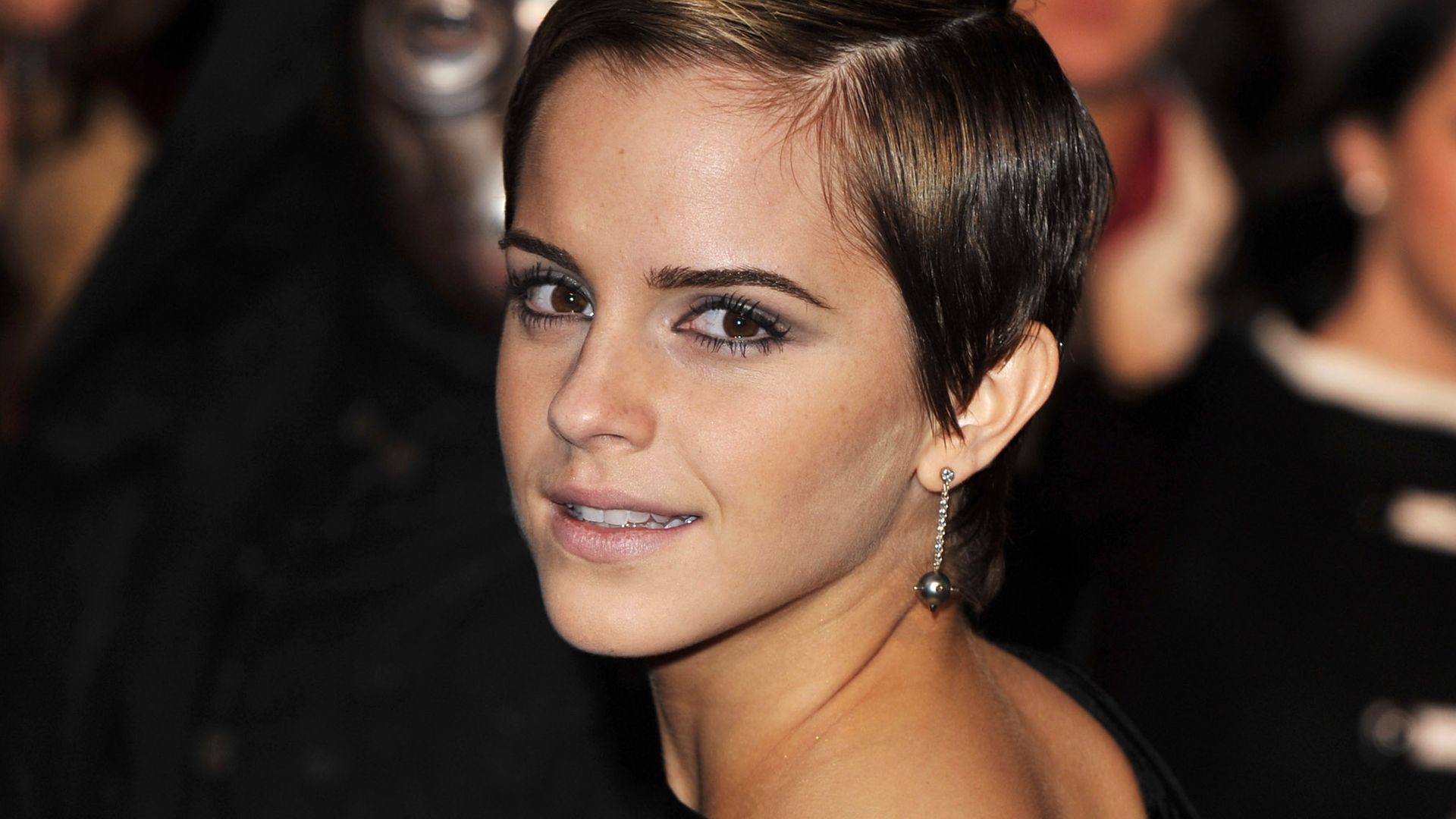 Emma Watson Lagdelt Hår