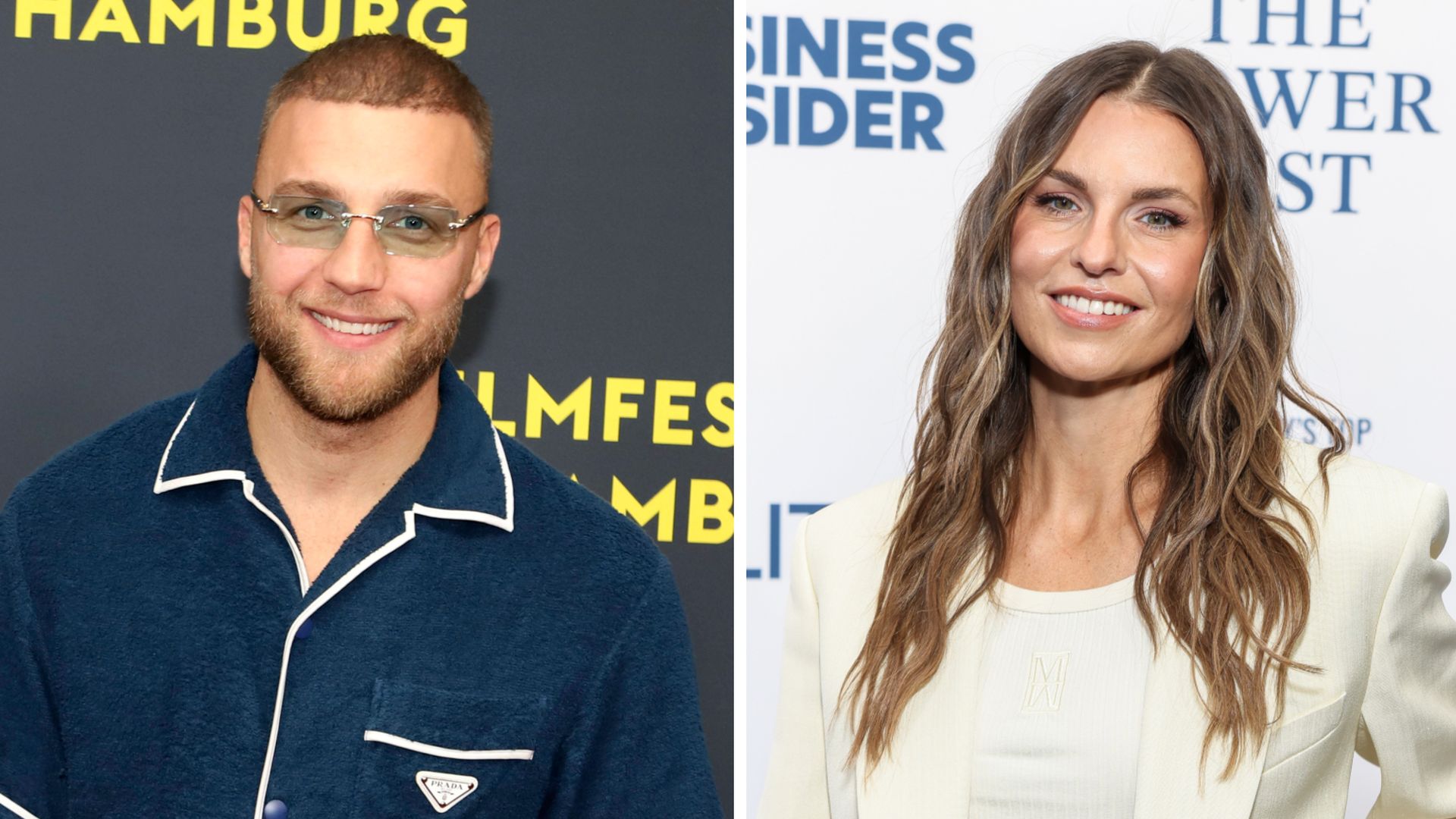 "Nervös": Filip Pavlovic flirtet heftig mit Laura Wontorra