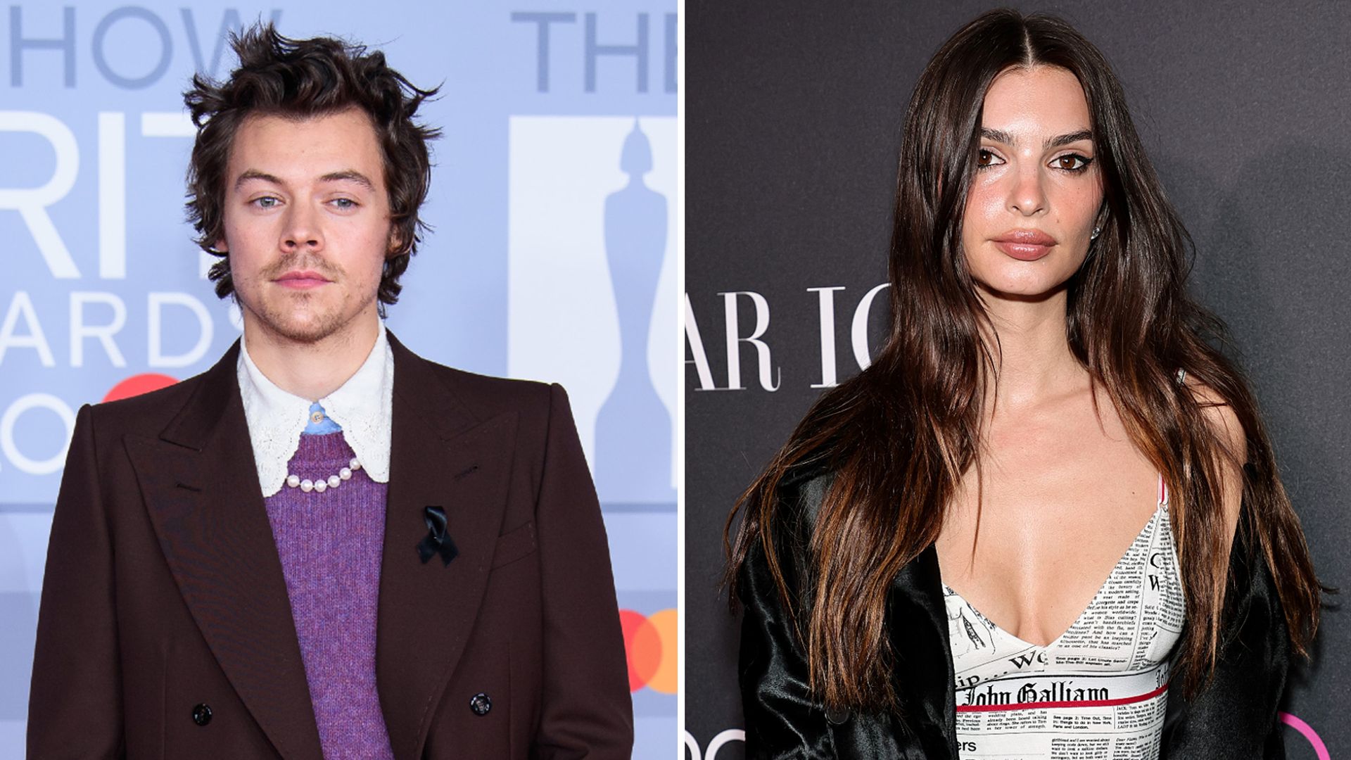Nach Kuss: Harry Styles und Emily Ratajkowski folgen sich