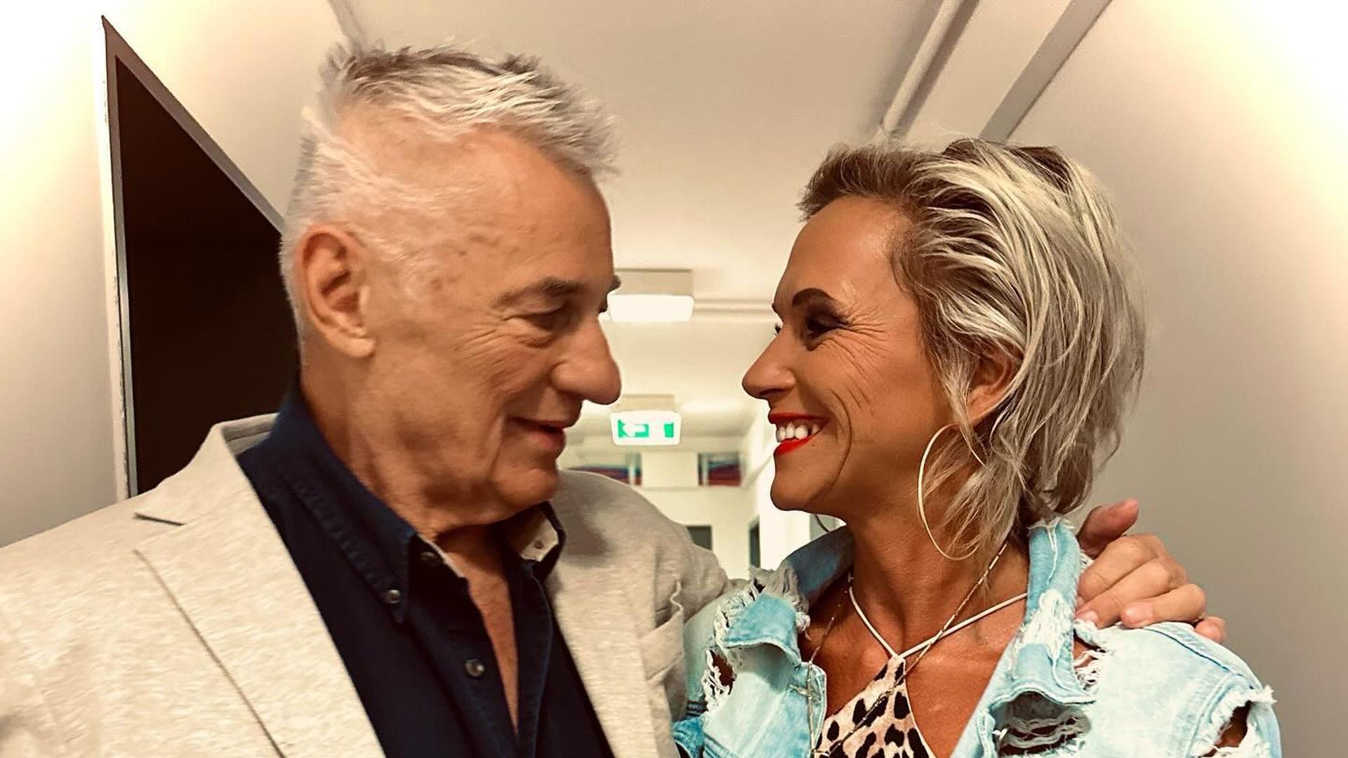 So haben sich Heinz Hoenig und seine Annika kennengelernt