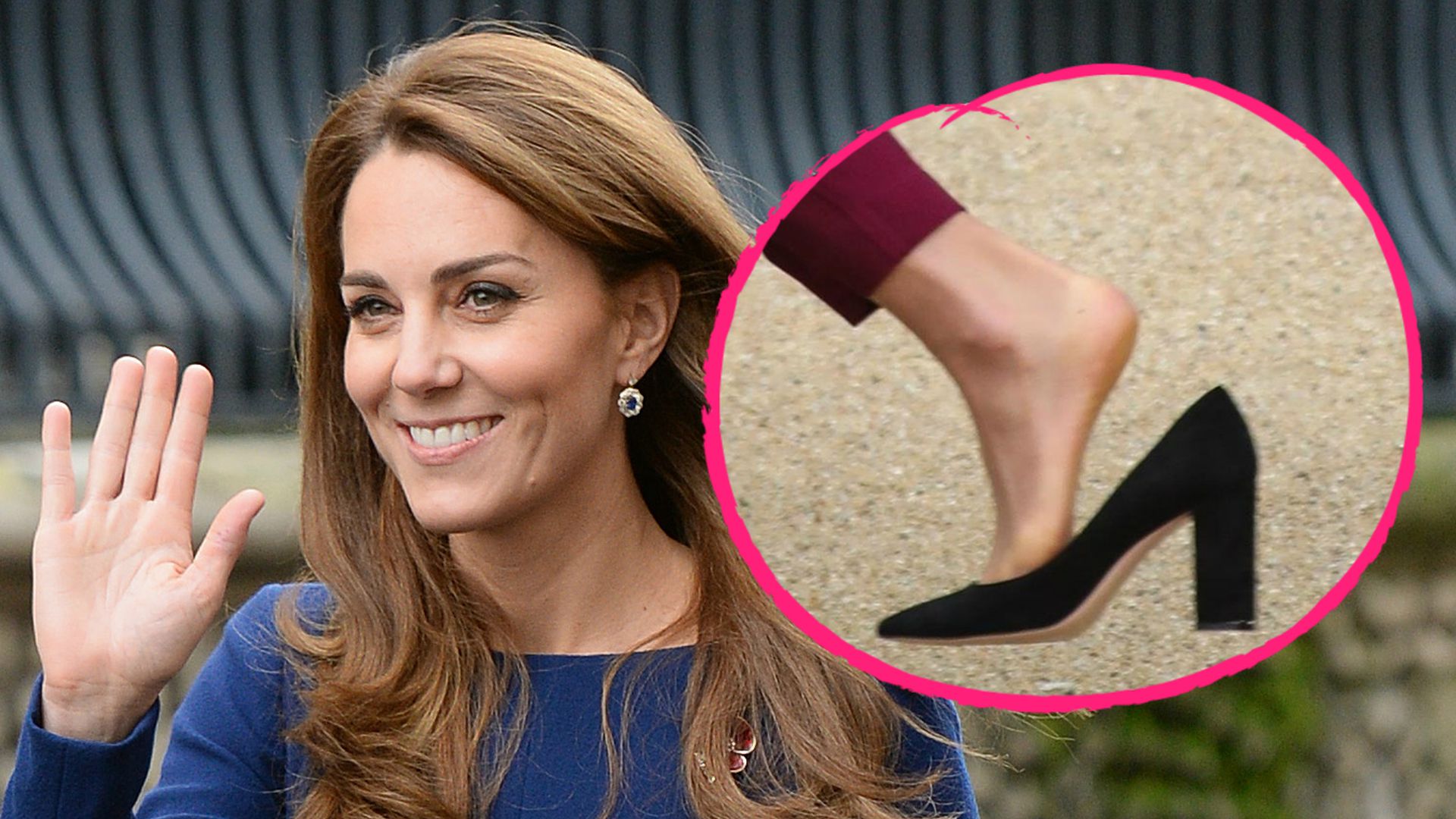 Huch! Herzogin Kate verliert nach Stolperer fast ihren Schuh