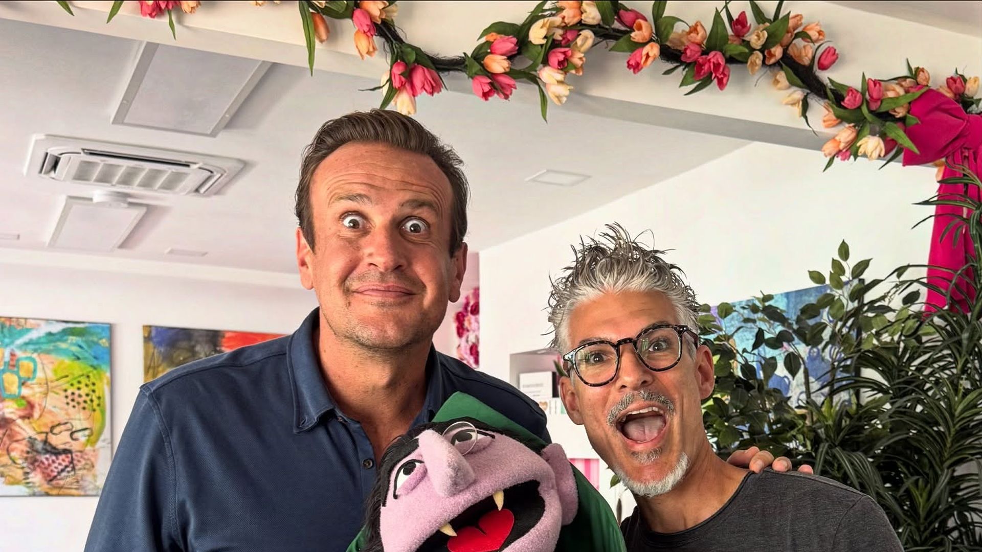 Harrison Ford und Jason Segel drehen bei Chris Töpperwien