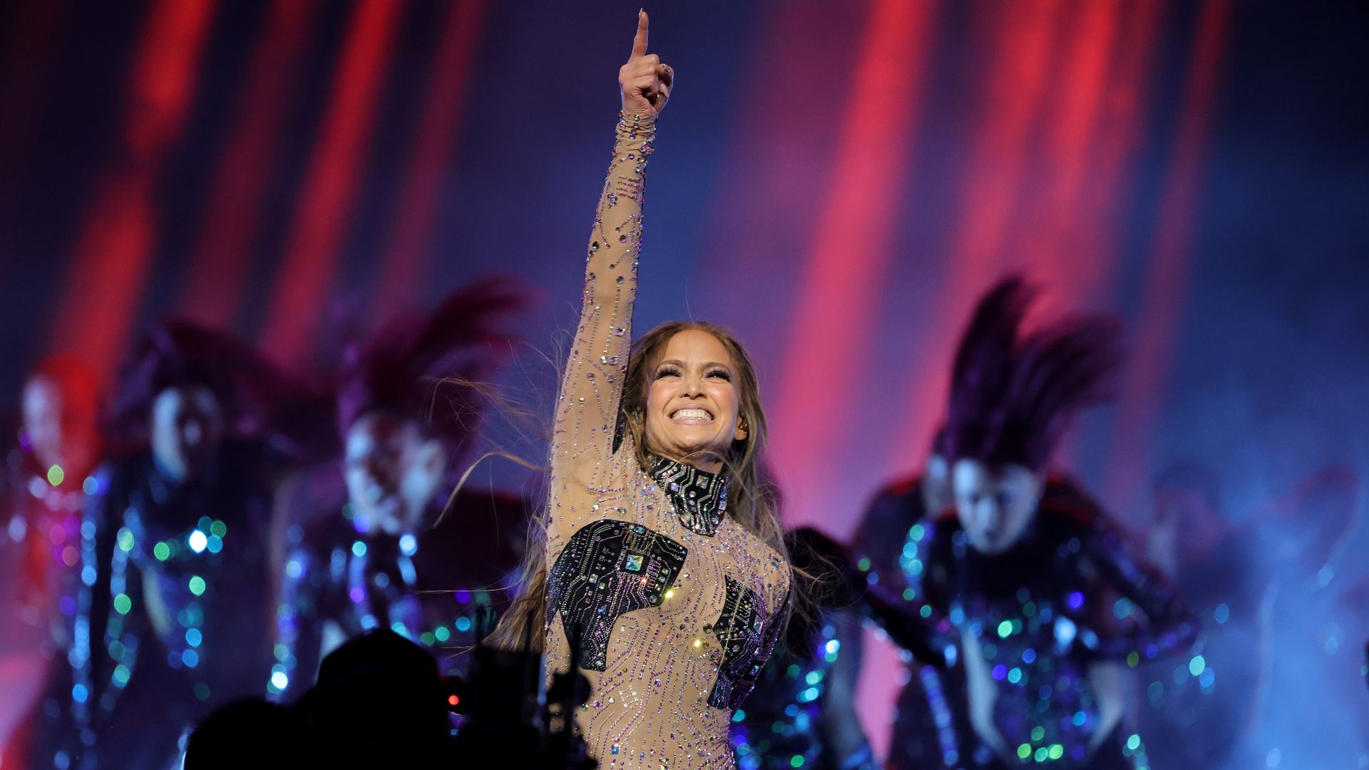 Ohne Rock auf der Bühne: Outfit-Panne bei Jennifer Lopez