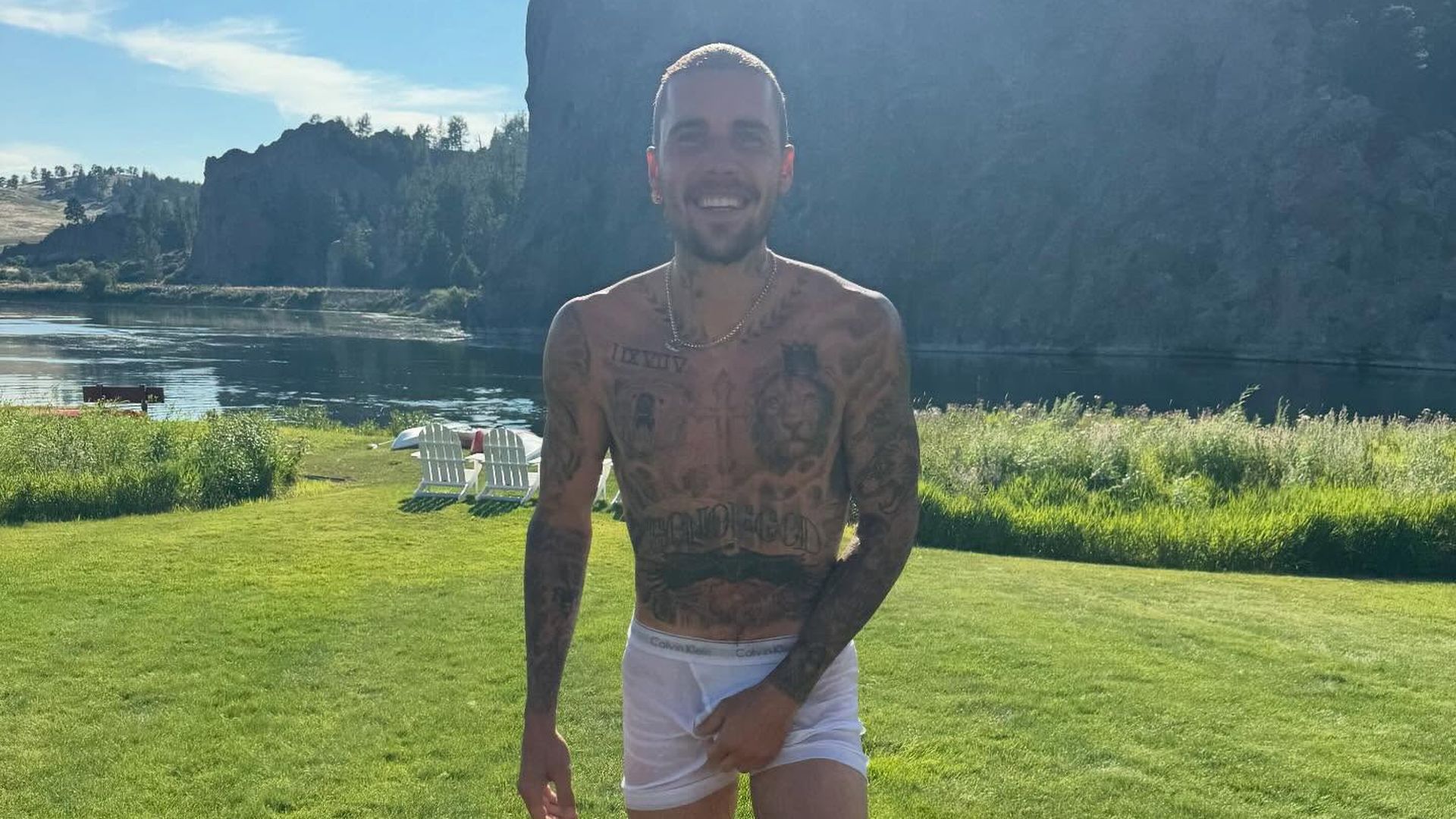 Peinliche Pinkelpause im Freien: Justin Bieber droht Strafe