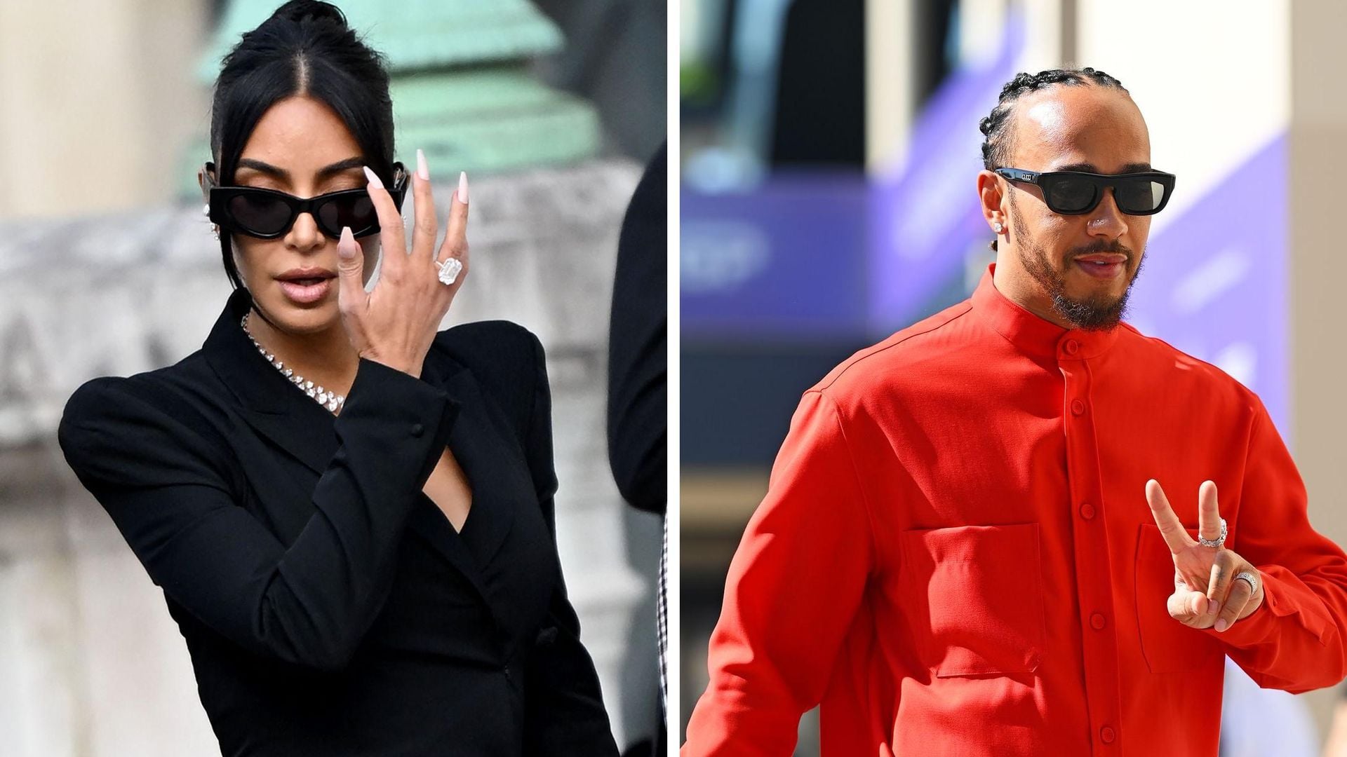 Lewis Hamilton und Kim Kardashian inkognito auf Coachella
