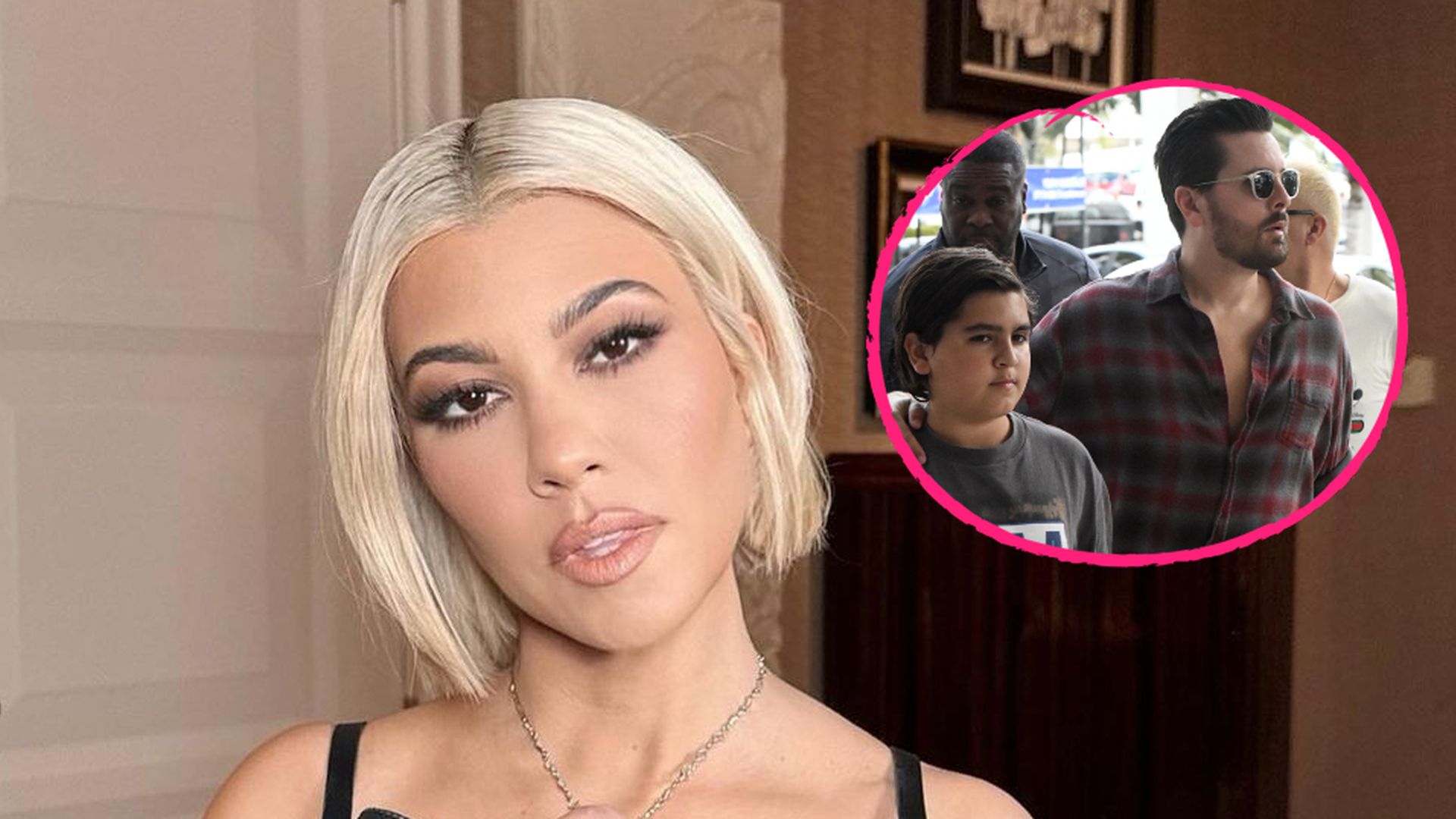 Kourtney Kardashian traurig: Sohn Mason zieht zu seinem Papa