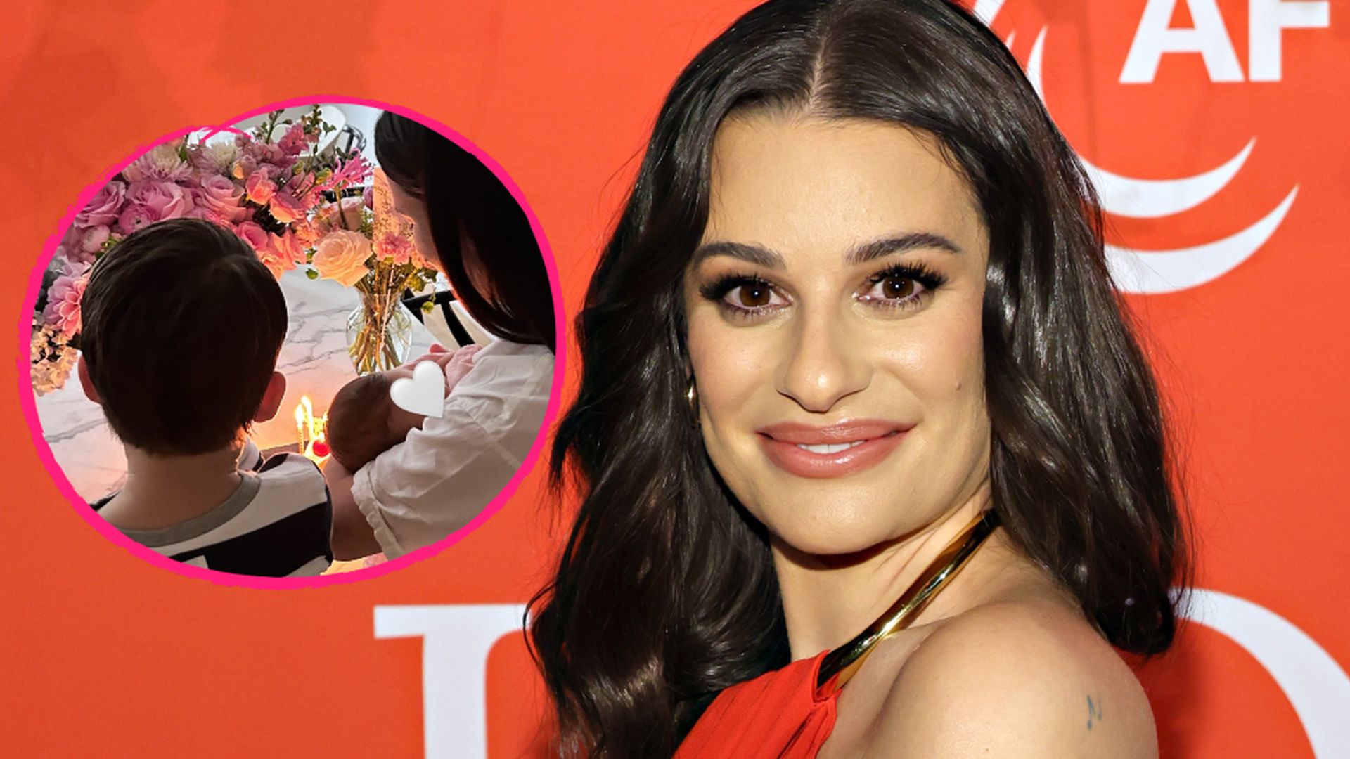 Zum ersten Mal: Lea Michele zeigt sich mit ihrem Baby Emery
