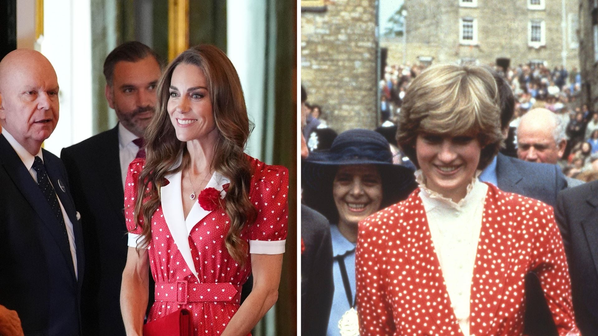 Lady-Di-Hommage: Kate im Polkadot-Kleid bei Cancer Research