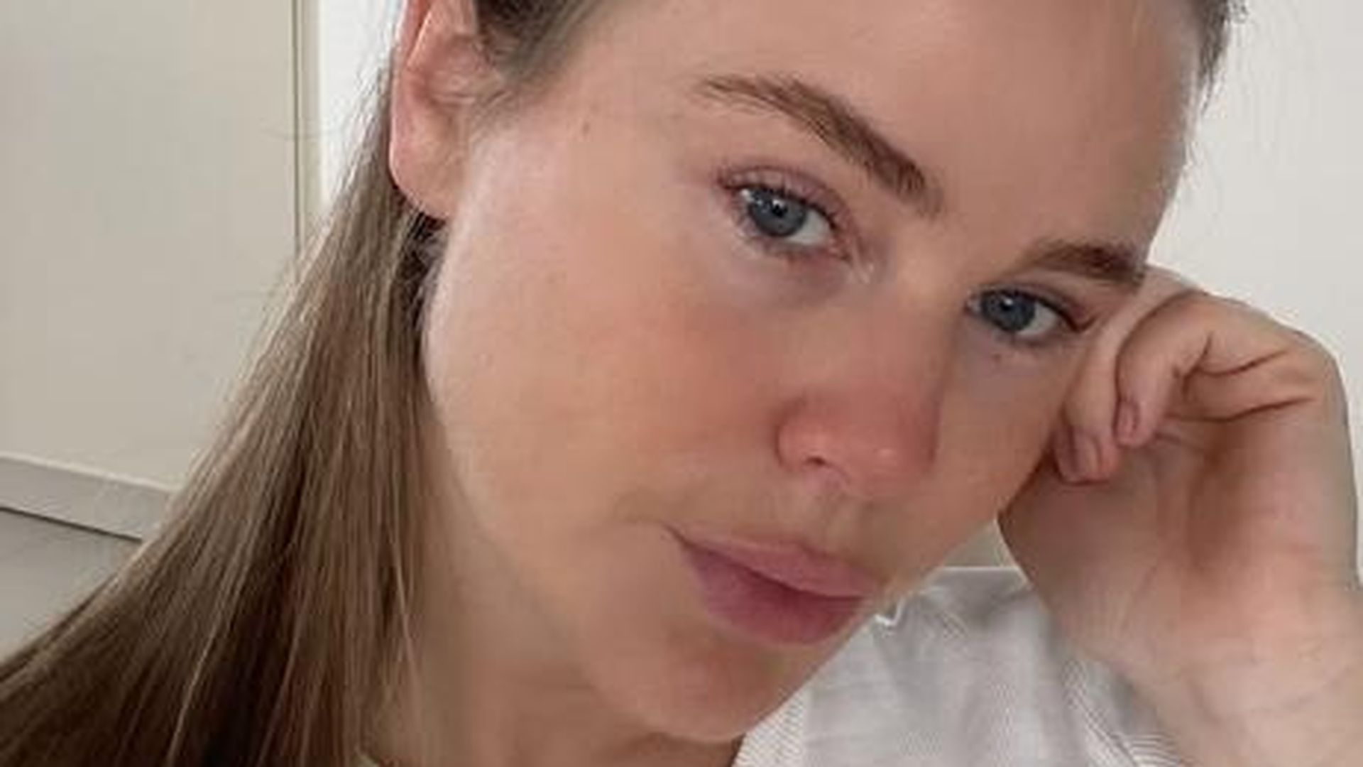 Neu-Mama Liz Kaeber fühlt sich "jetzt schon überfordert"