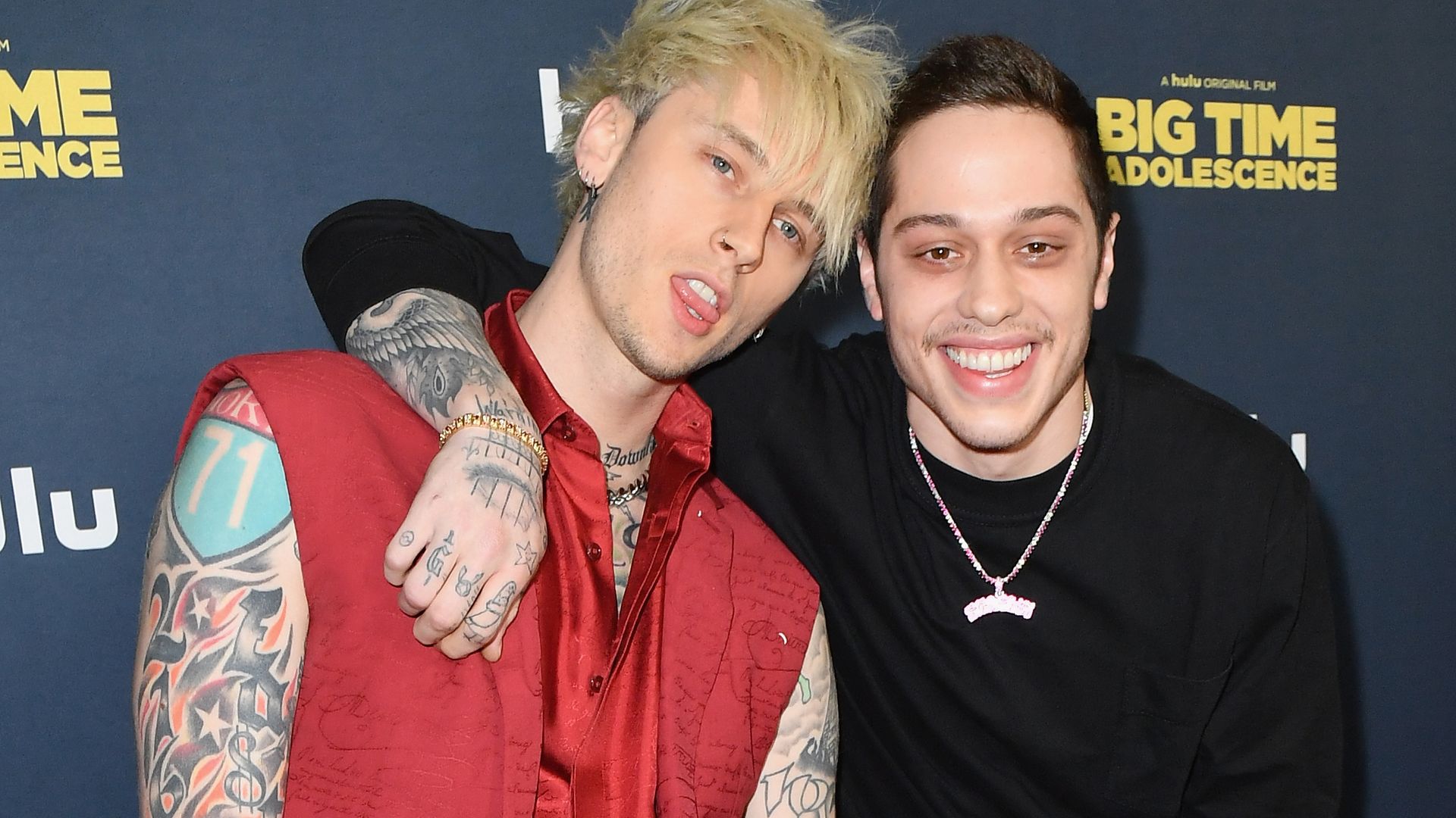 Kanye-Drama: MGK ist für seinen Kumpel Pete Davidson da