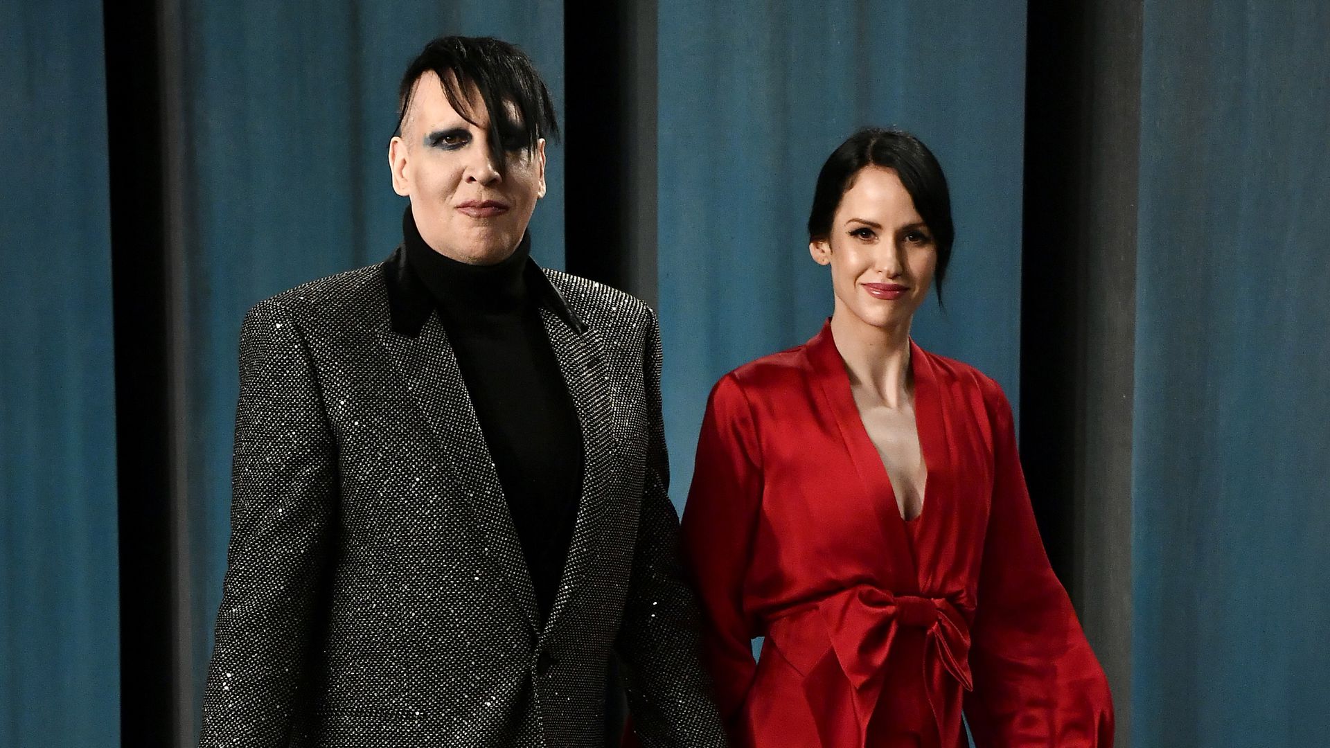 Neuer Vorwurf: Warf Marilyn Manson Messer nach Frau Lindsay?