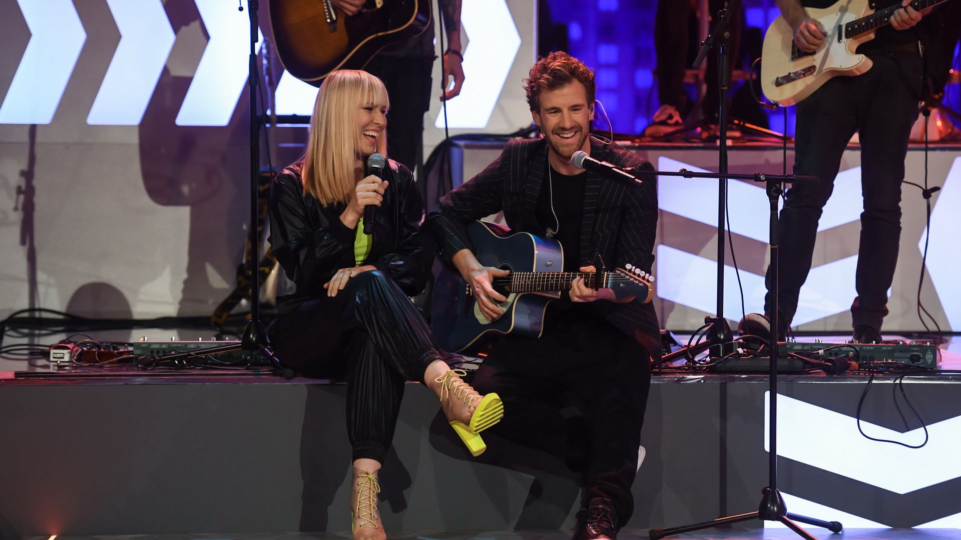 Natasha Bedingfield und Luke Mockridge flashen mit Ständchen