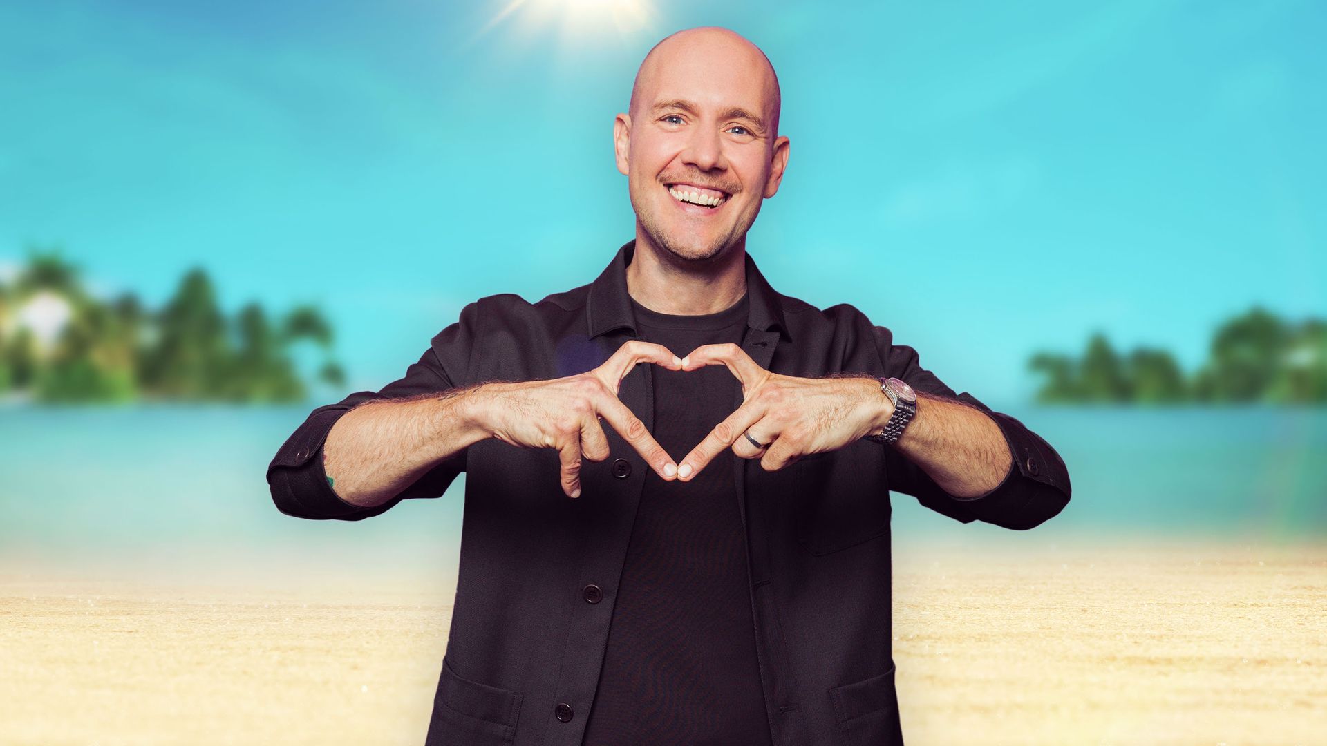 So schlägt sich Oli P. als neuer "Love Island"-Co-Moderator!