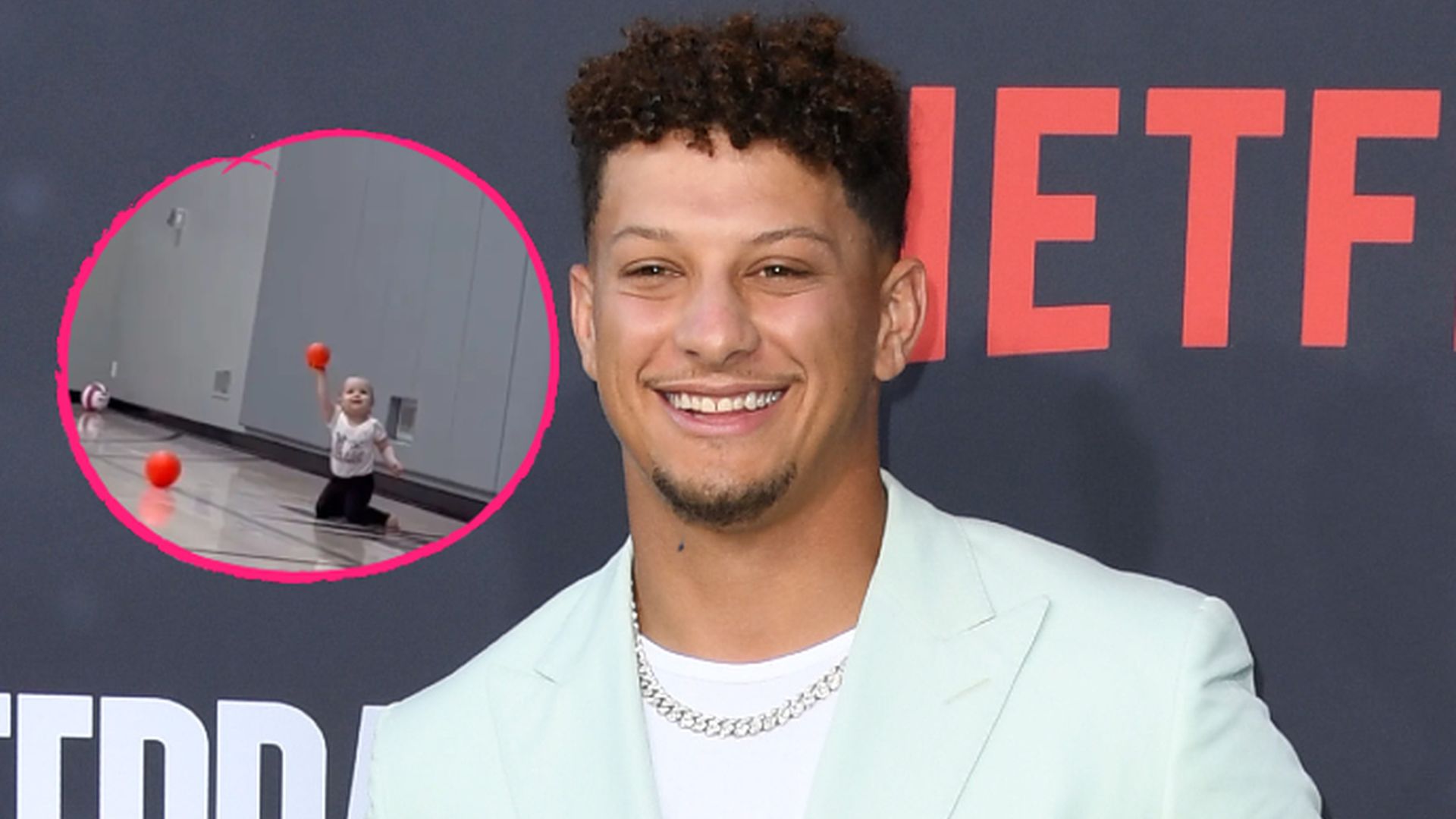 Süß: NFL-Star Patrick Mahomes' Sohn spielt lieber Basketball