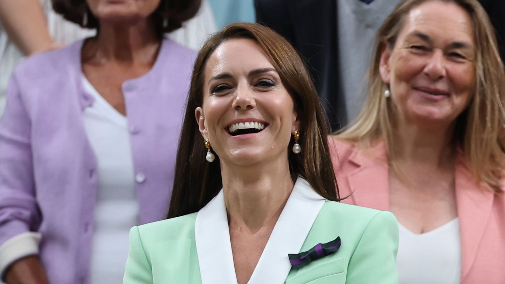 So niedlich ruft kleiner Wimbledon-Fan nach Prinzessin Kate!