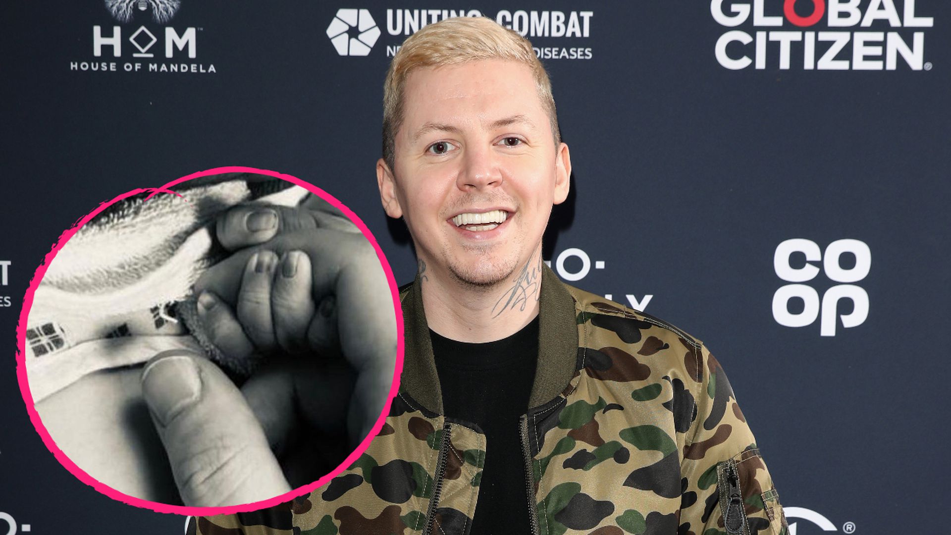 Rapper Professor Green ist zum ersten Mal Vater geworden!