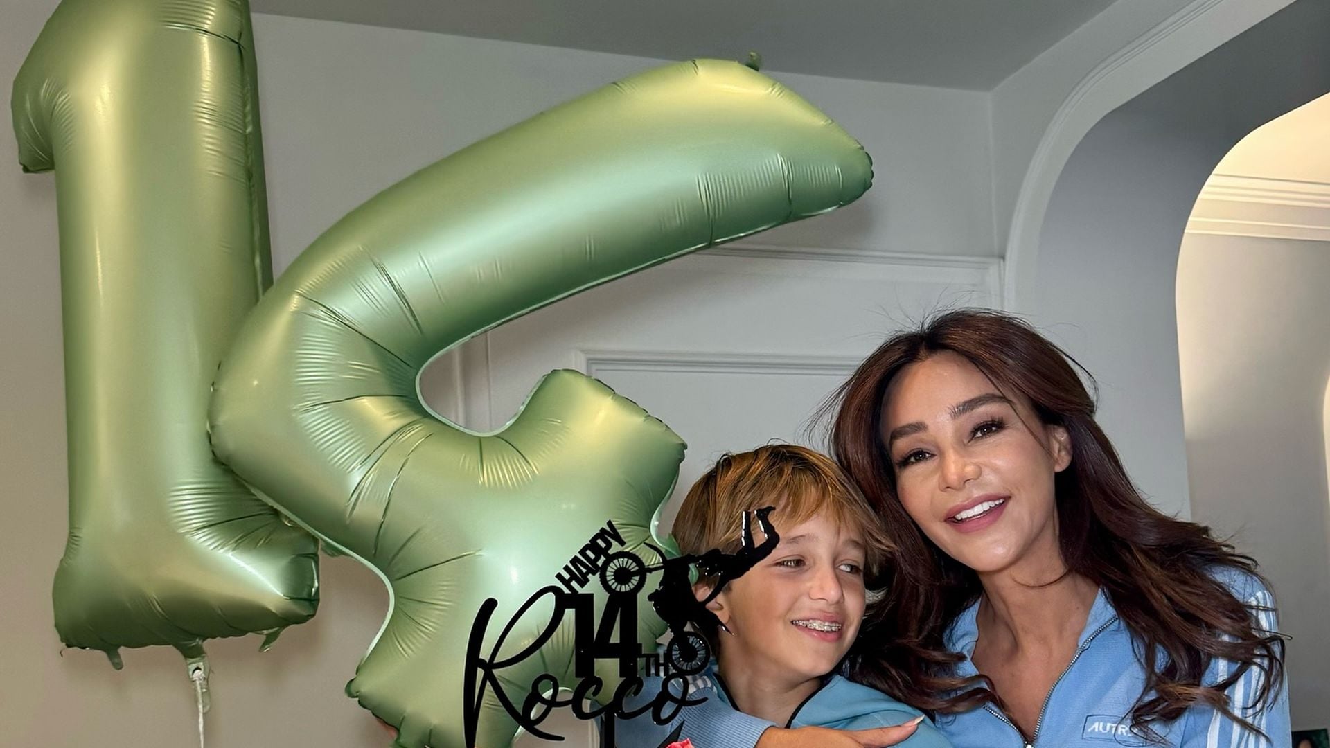 So süß feiert Verona Pooth den Geburtstag ihres Sohnes Rocco