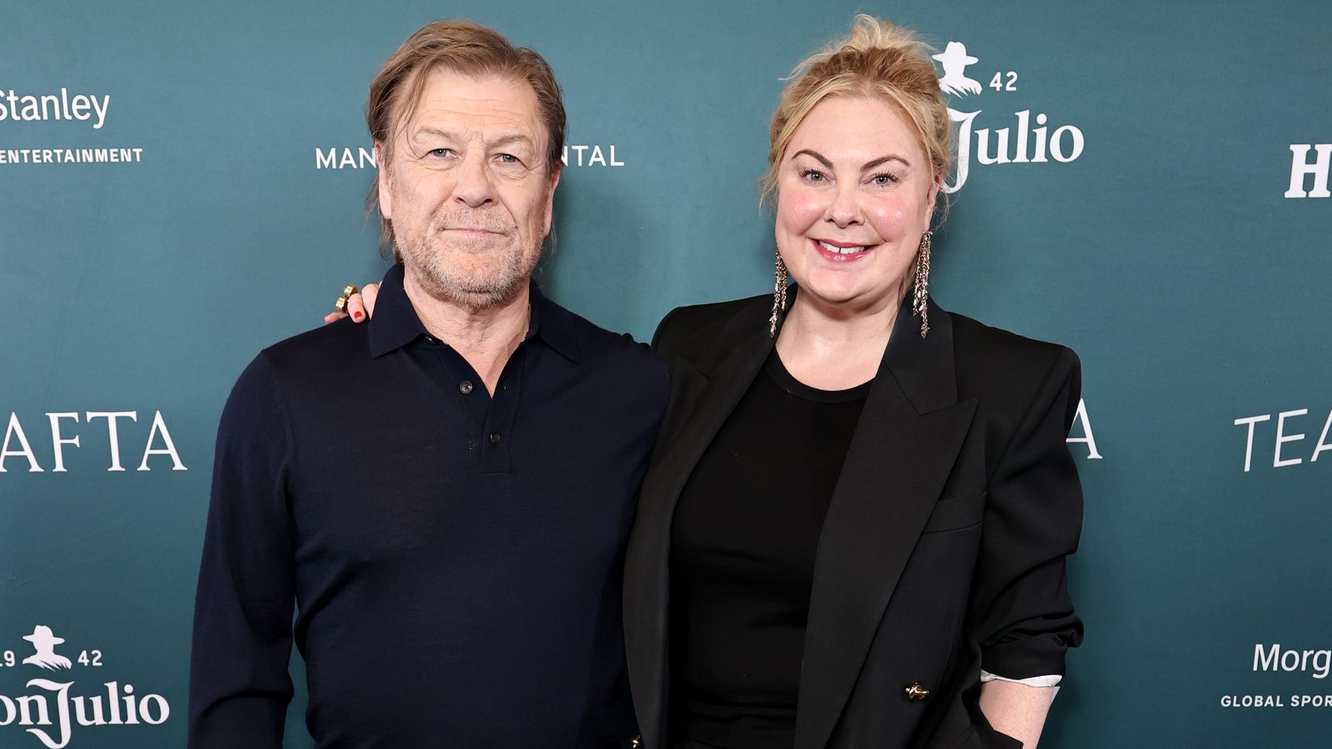 Nach Krebskampf: Sean Beans Frau strahlt an seiner Seite