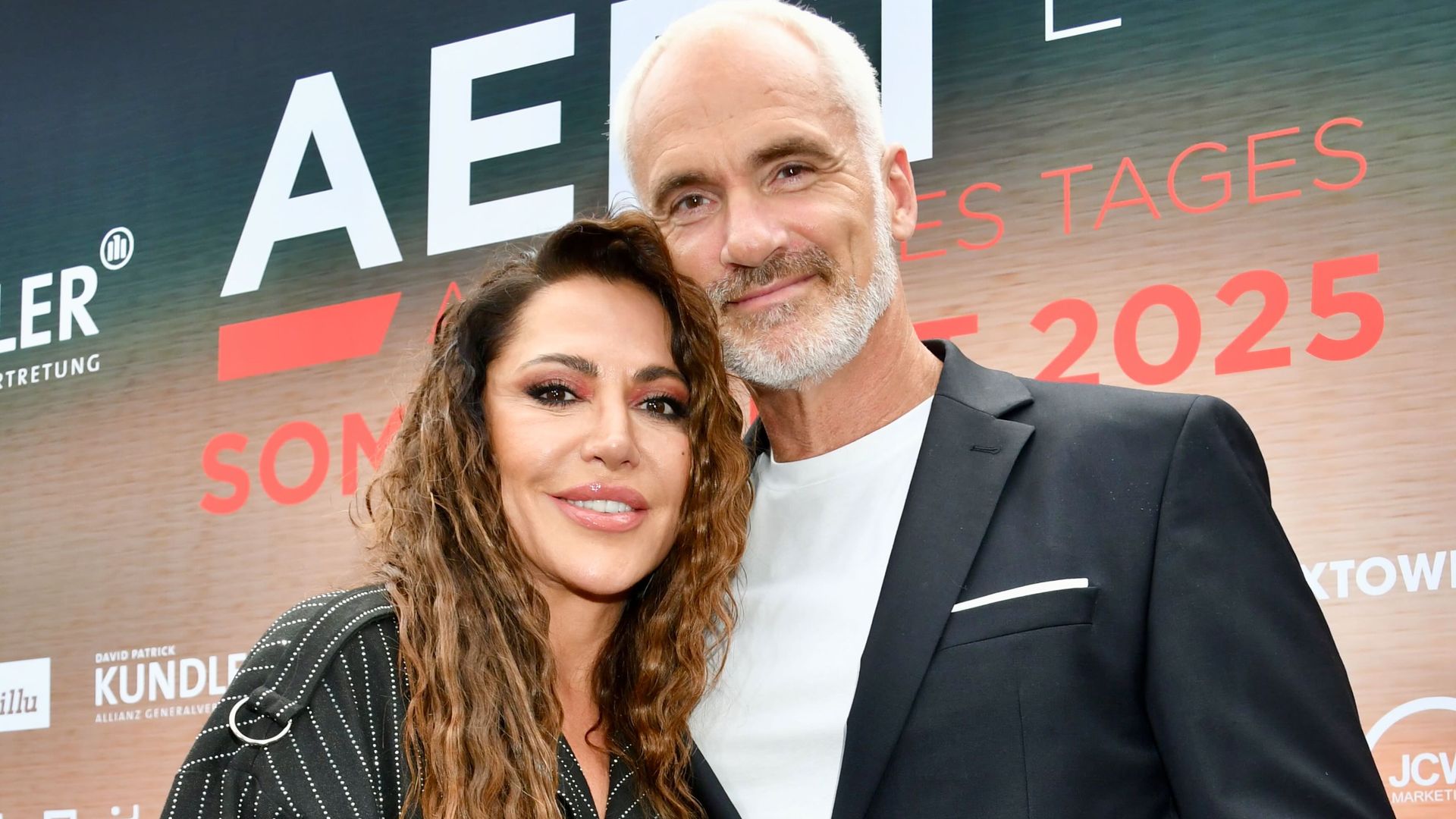 Simone Thomalla und ihr René feiern ihr Red-Carpet-Debüt