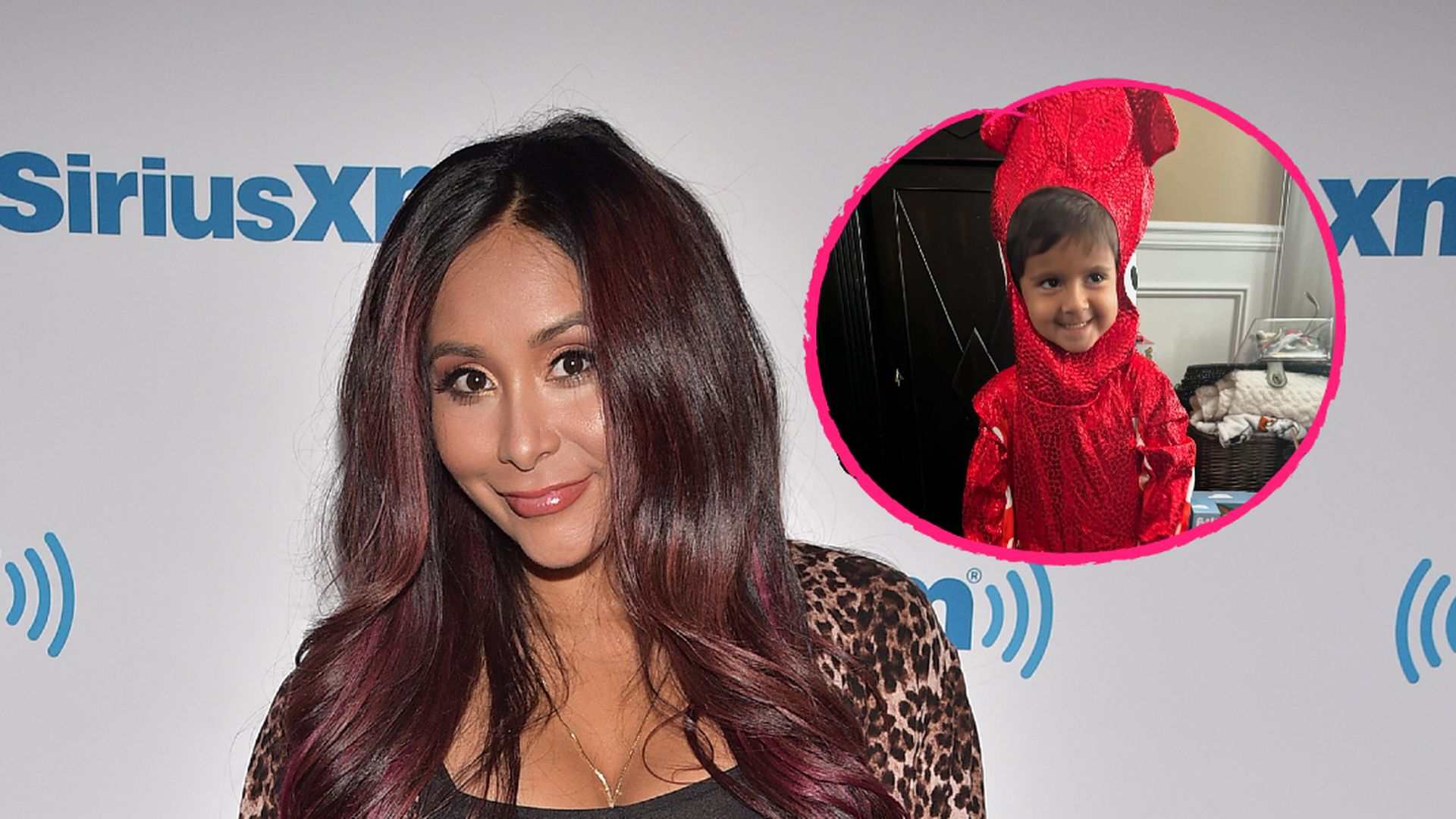 Fünfter Geburtstag: Snookis Sohn trägt ein Tintenfischkostüm