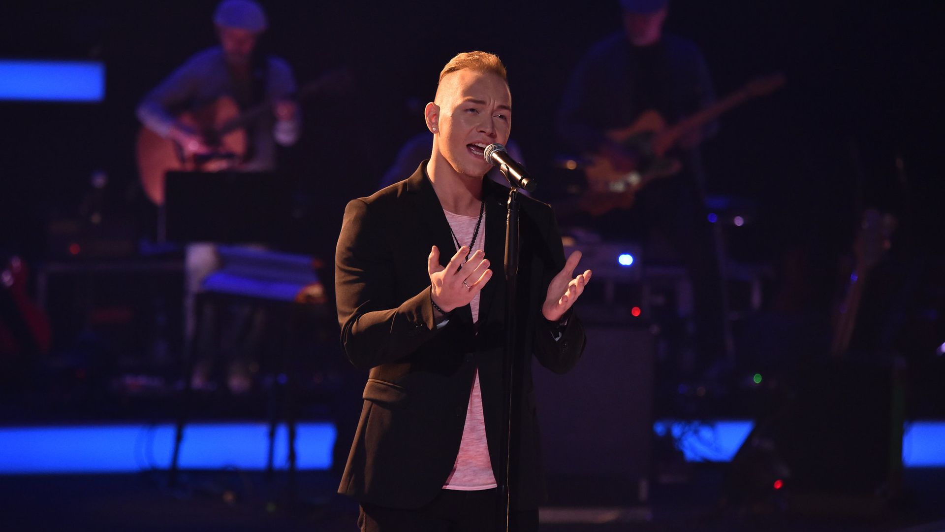 Knapp geschafft: Erwin Kintop steht im "The Voice"-Finale!