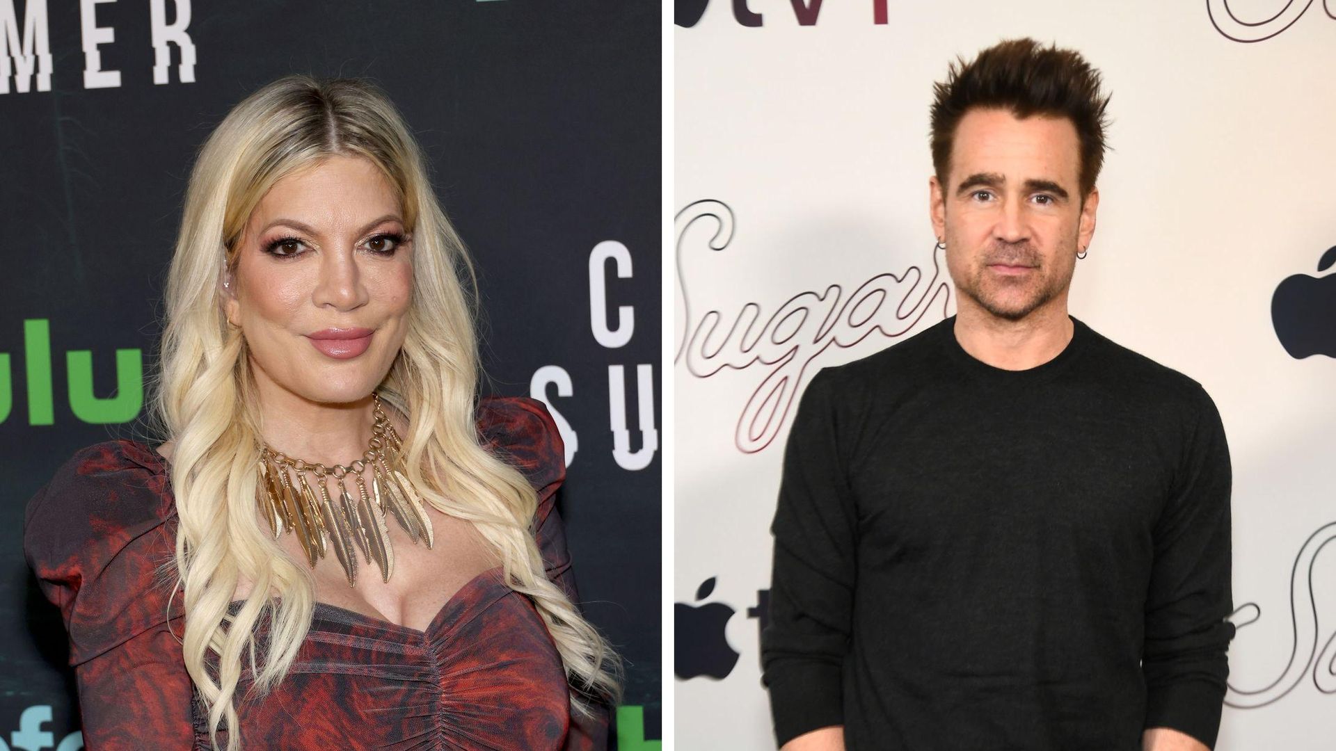 Tori Spelling hatte heißes Kuss-Abenteuer mit Colin Farrell