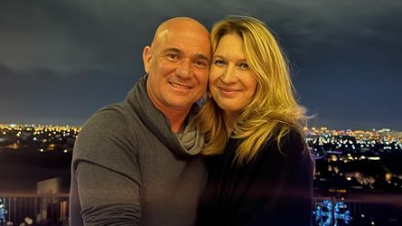 Throwback-Foto: Andre Agassi trug beim Tennis eine Perücke