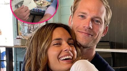 Schwangere Torrey DeVitto gibt ihrem Jared LaPine das Jawort