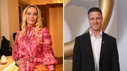Es geht los: Ralf Schumacher und Étienne feiern Polterabend