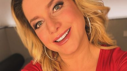 Jeanette Biedermann kann nach schwerer Zeit wieder lachen