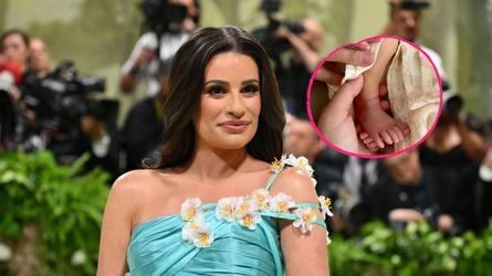 Zum ersten Mal: Lea Michele zeigt sich mit ihrem Baby Emery